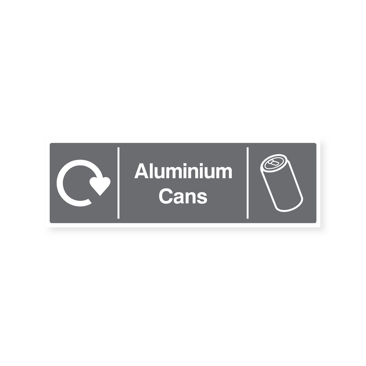 Aluminium Cans Recycling - Safety Sign – Safety Signs & Stickers