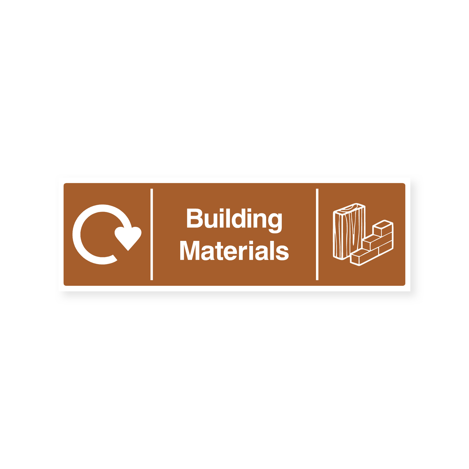 Building Materials Recycling - Safety Sign – Safety Signs & Stickers