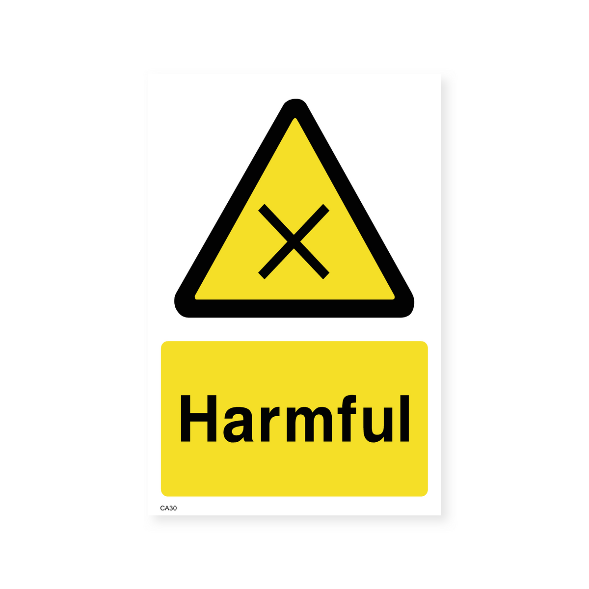 Harmful Substances Warning Sign – Safety Signs & Stickers