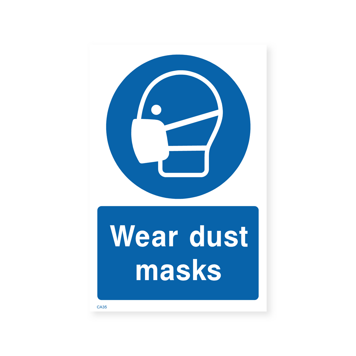 Dust Mask Safety Sign – Safety Signs & Stickers