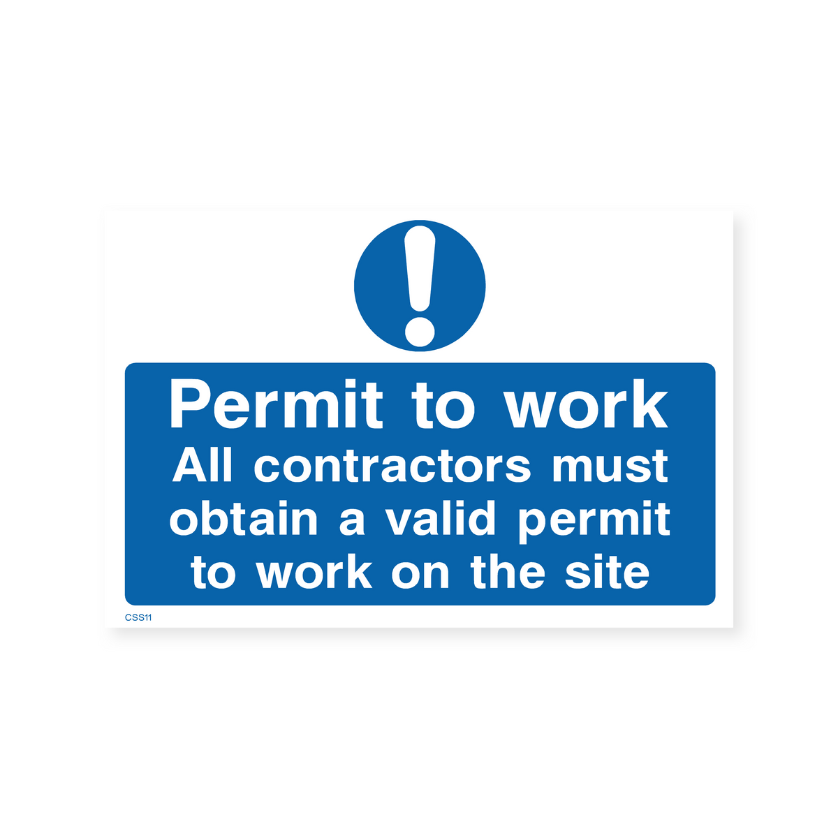 Permit to Work Sign – Safety Signs & Stickers