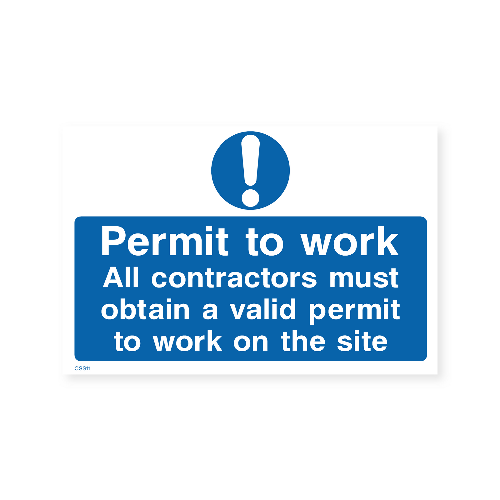 Permit to Work Sign – Safety Signs & Stickers