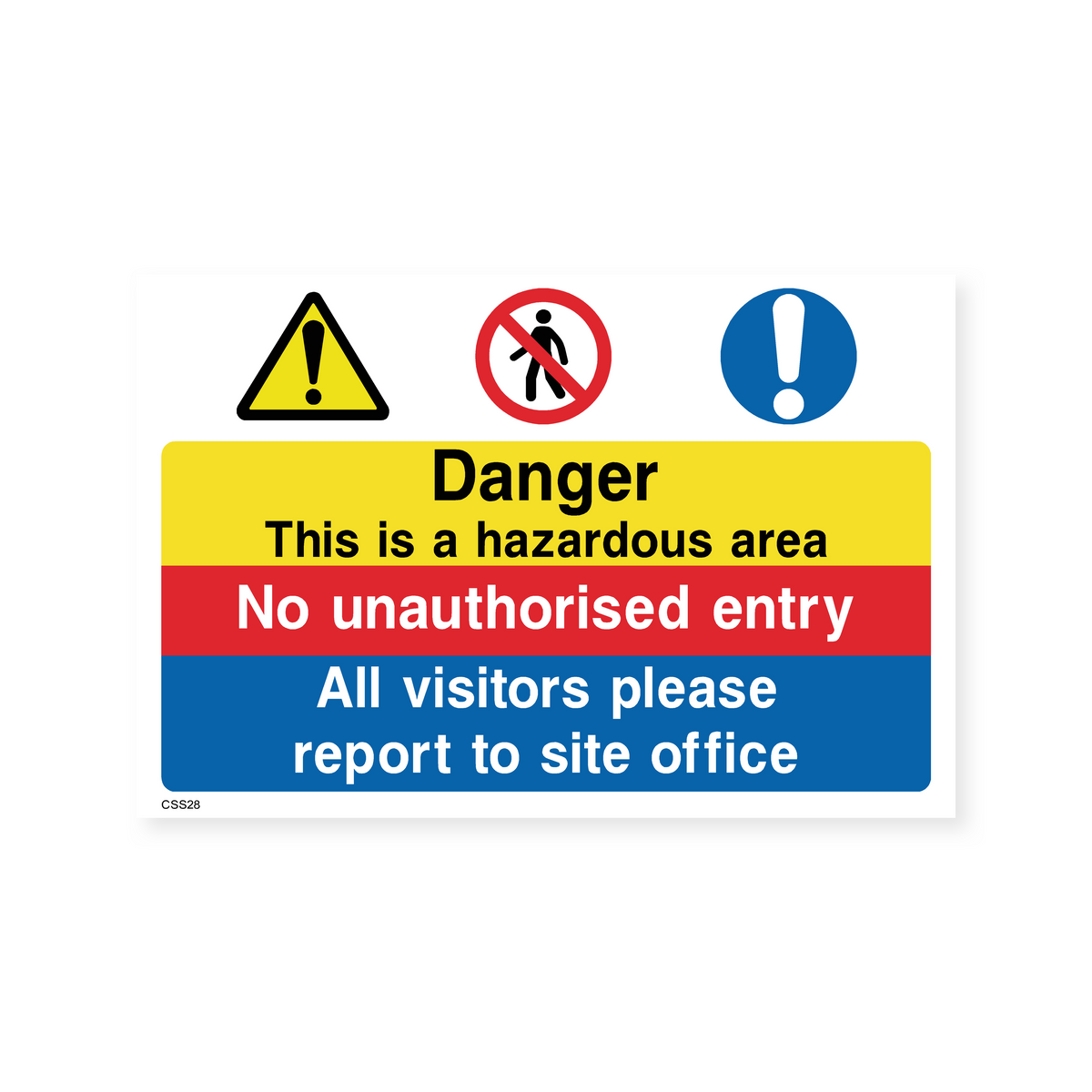 Danger This is a Hazardous Area Sign – Safety Signs & Stickers