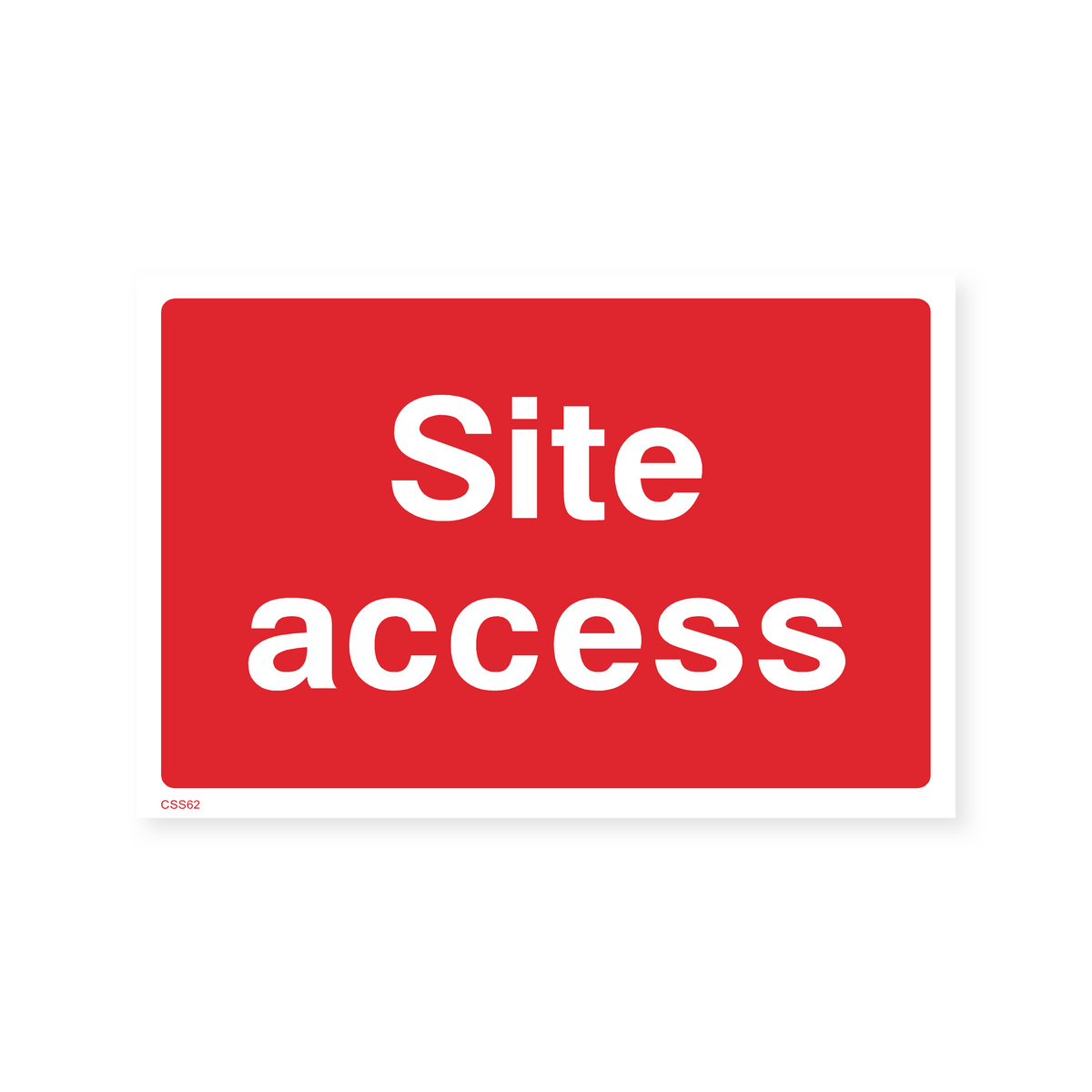 Site Access Sign – Safety Signs & Stickers