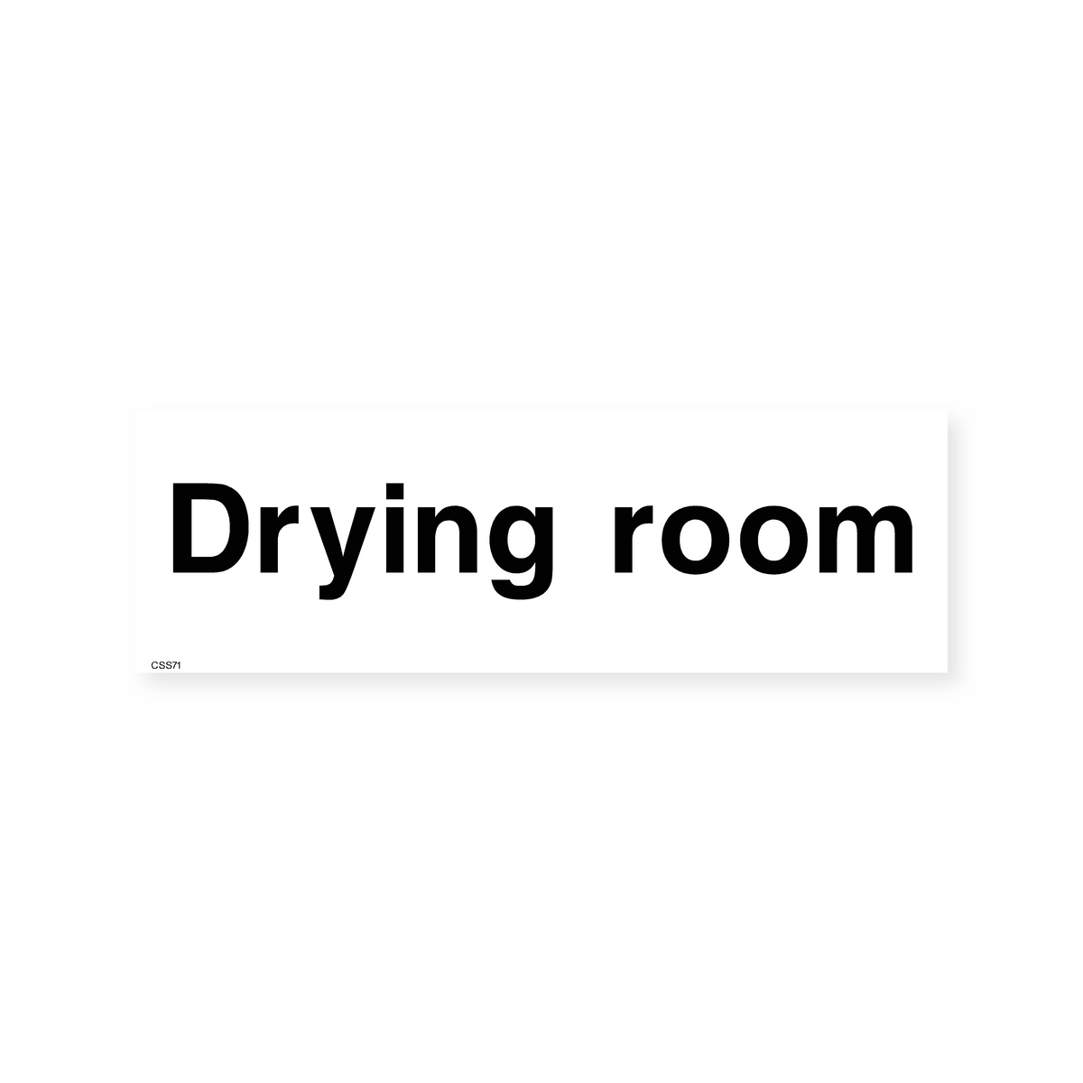 Drying Room Sign – Safety Signs & Stickers