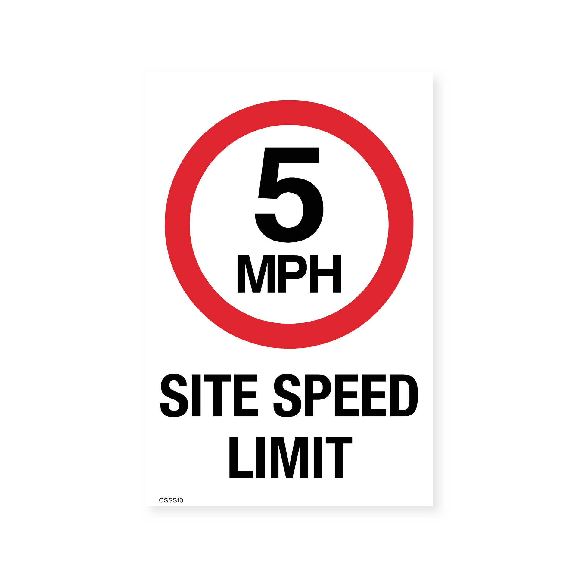 Speed Limit – Safety Signs & Stickers