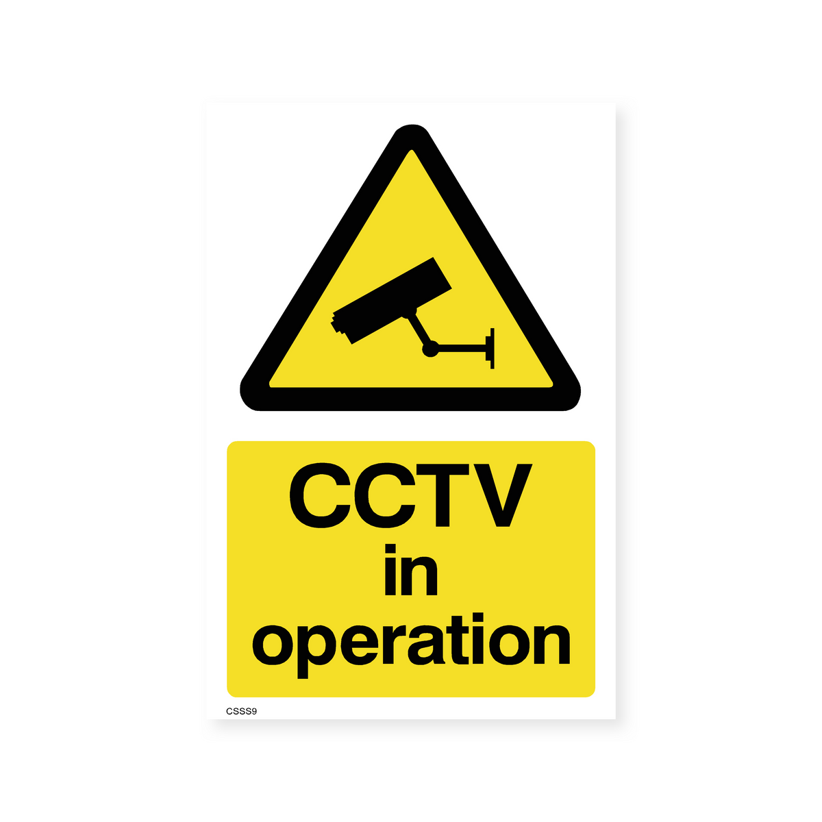 CCTV in Operation Sign – Safety Signs & Stickers