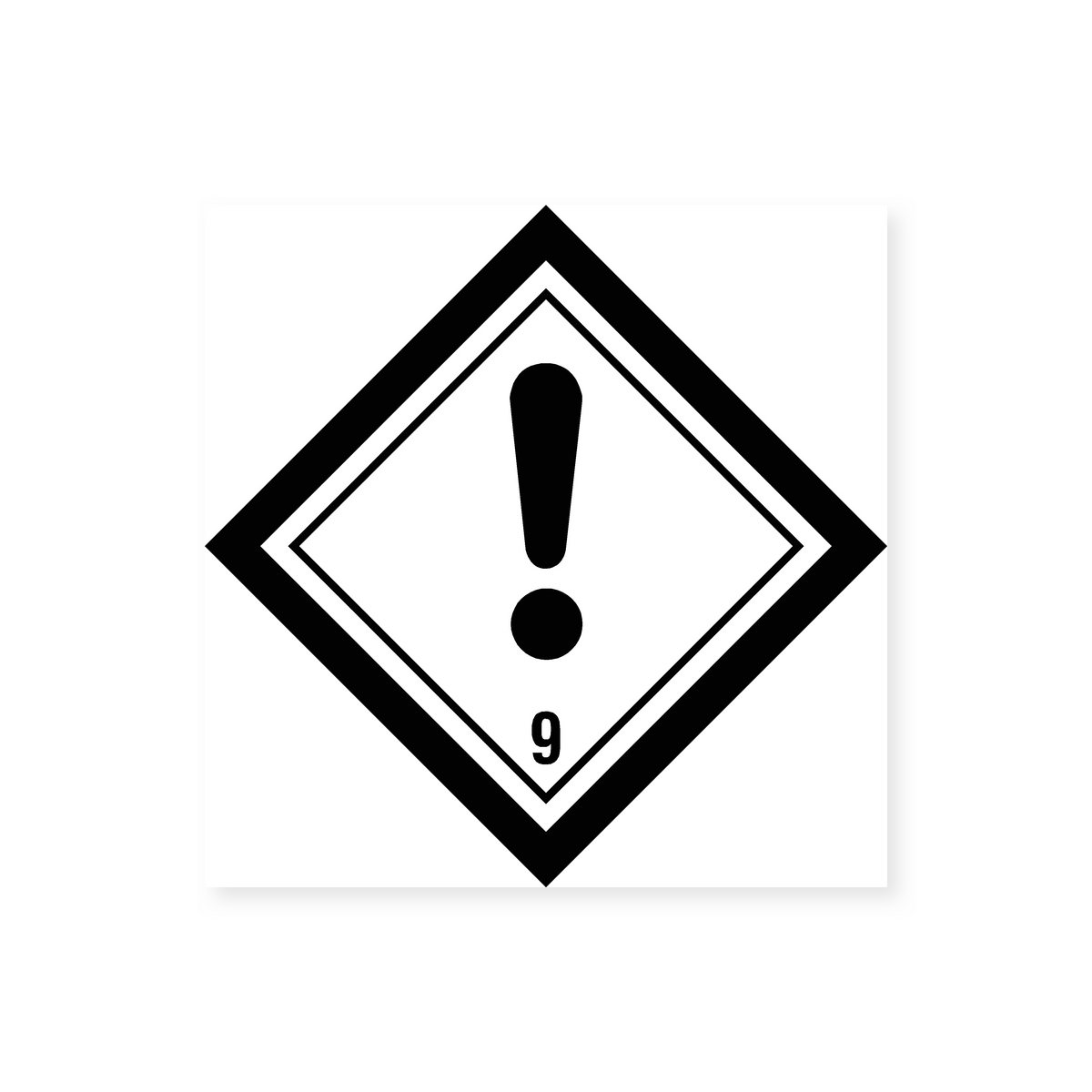 Hazard 9 - Hazchem Sign – Safety Signs & Stickers