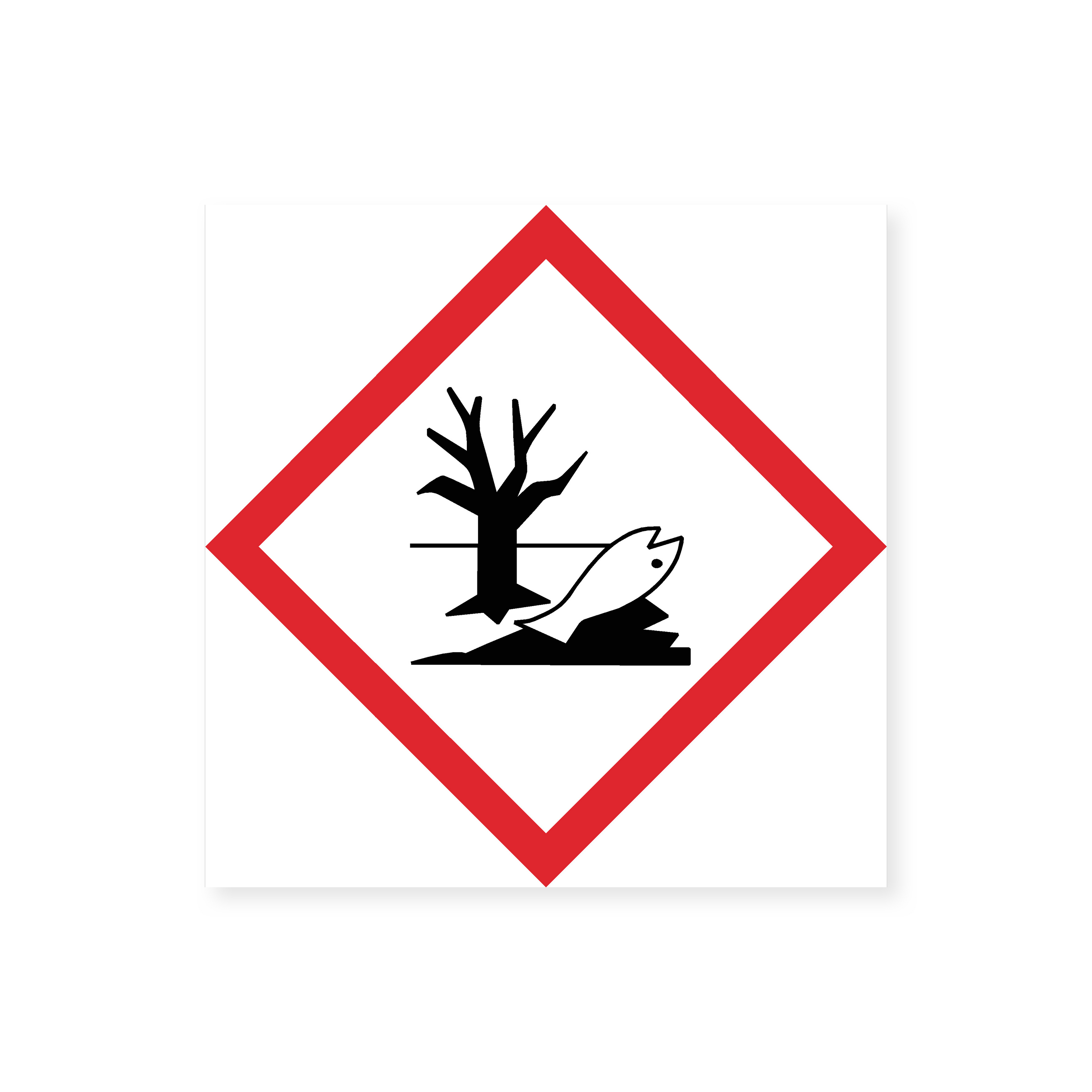 Environmentally Hazardous GHS Symbol Sign – Safety Signs & Stickers