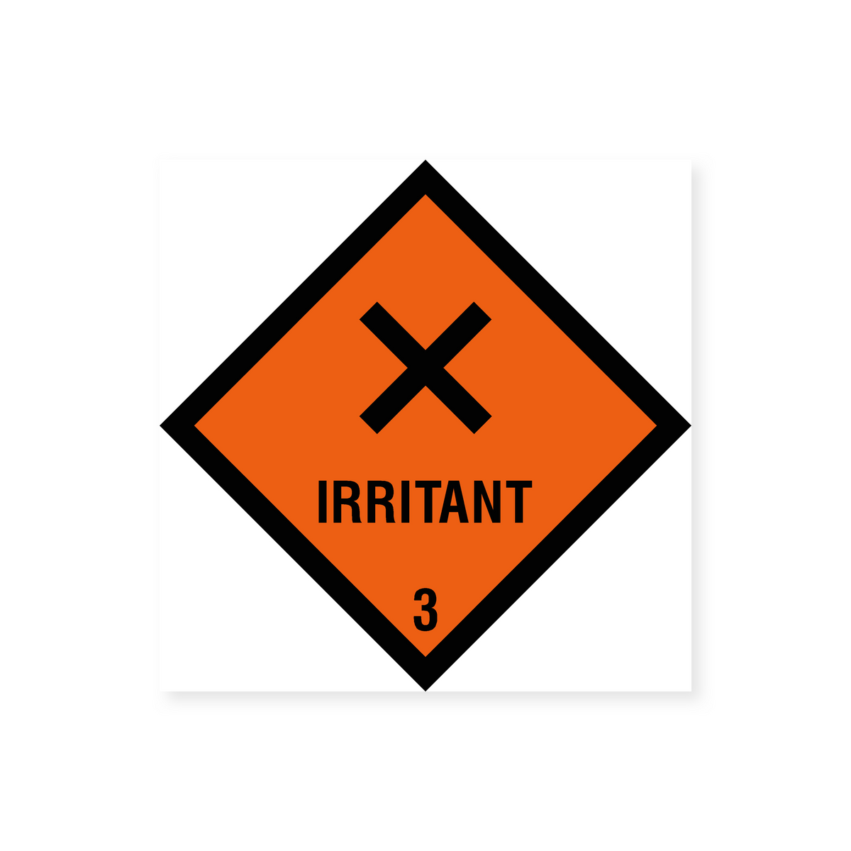 Irritant 3 - Hazchem Sign – Safety Signs & Stickers