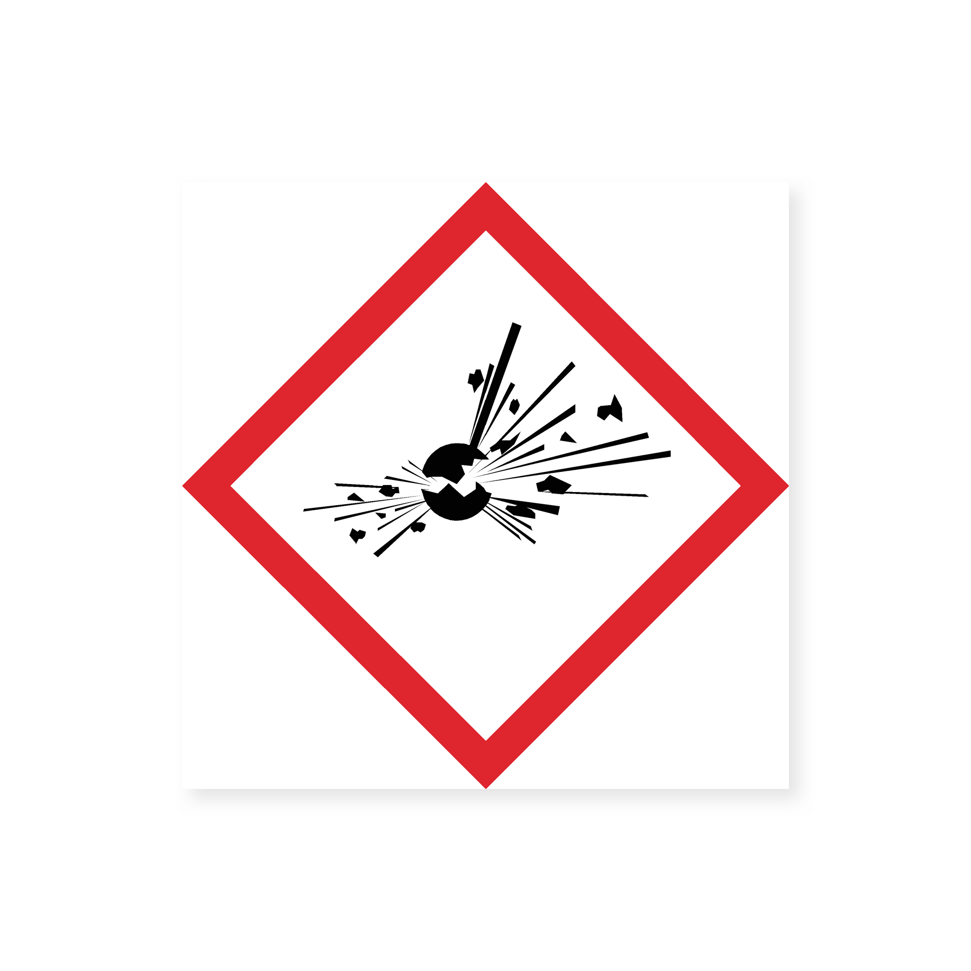 Explosive Hazard GHS Symbol Sign – Safety Signs & Stickers