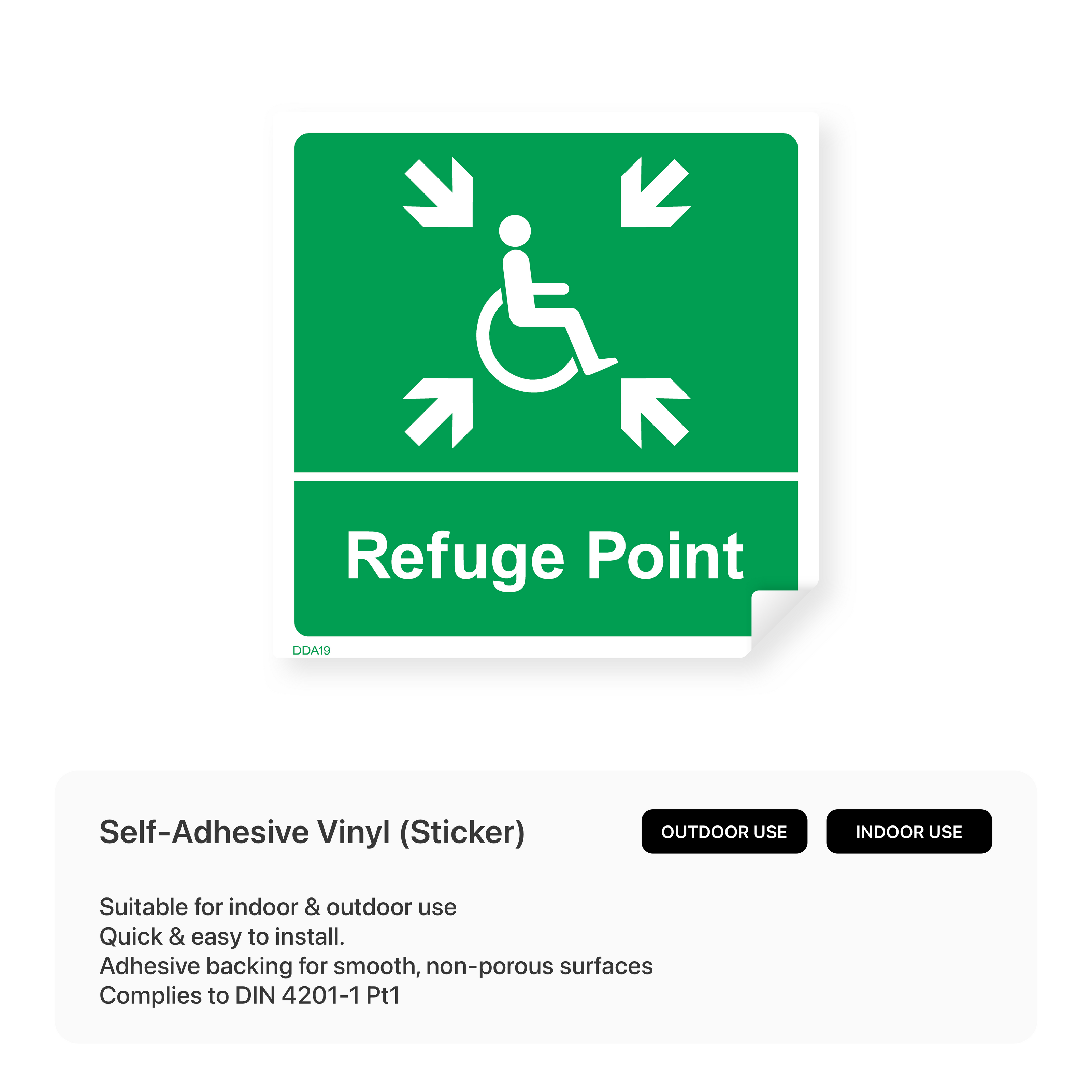 Disabled/Accessibility – Safety Signs & Stickers