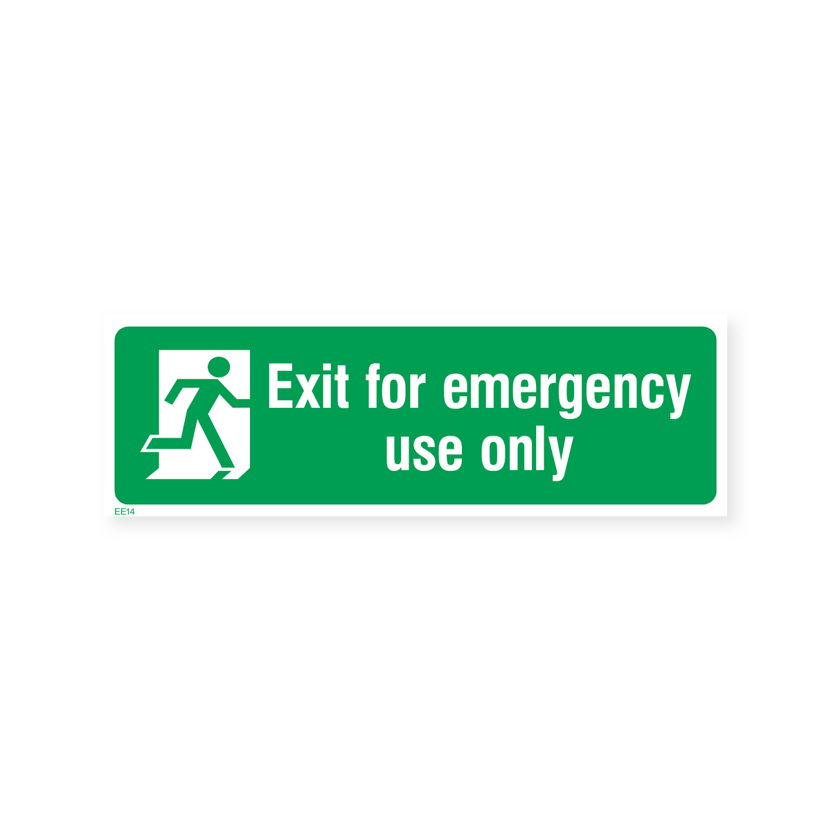 Exit for Emergency Use Only Sign – Safety Signs & Stickers