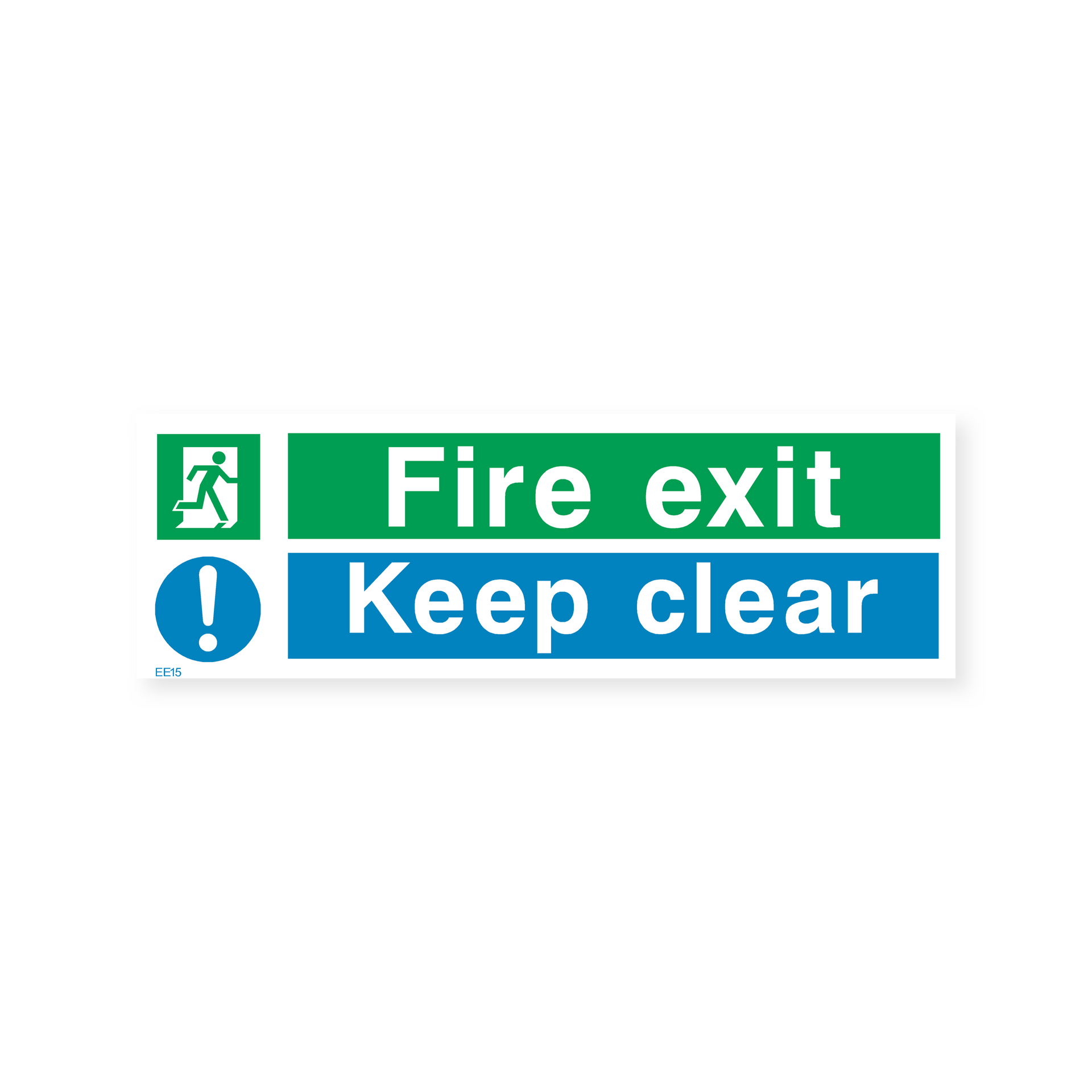 Fire Exit Keep Clear Sign – Safety Signs & Stickers