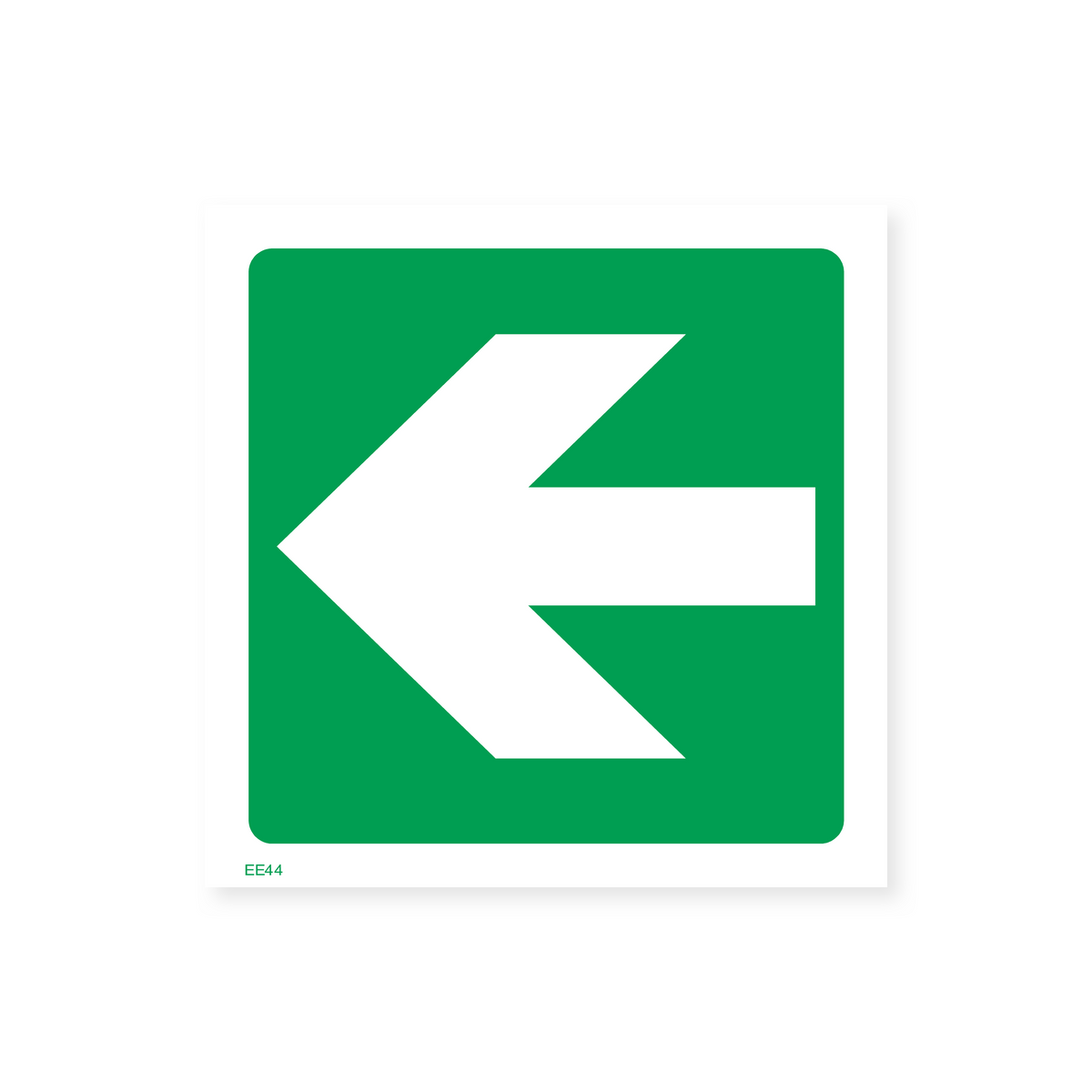 Green Arrow - Left Sign – Safety Signs & Stickers