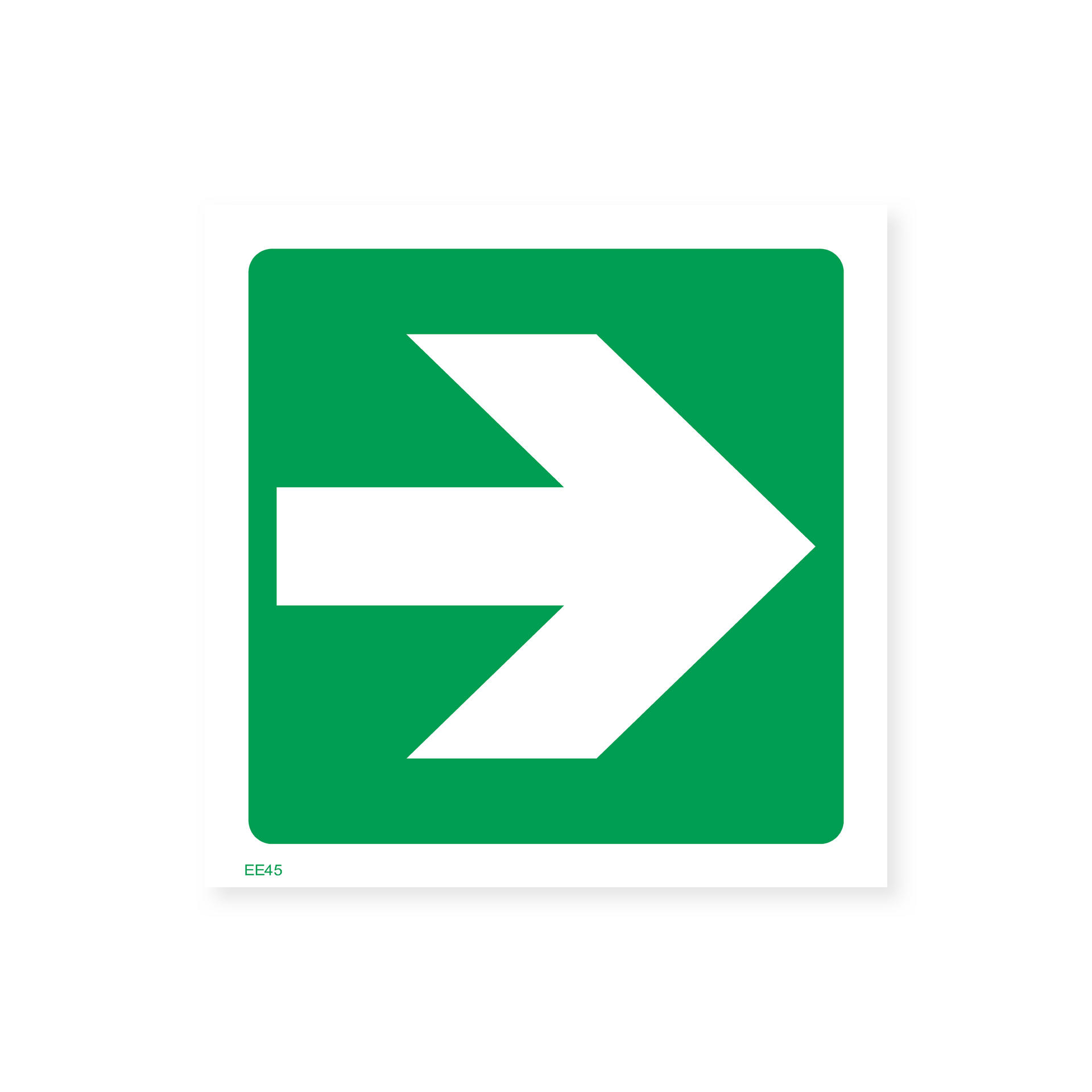 Green Arrow - Right Sign – Safety Signs & Stickers