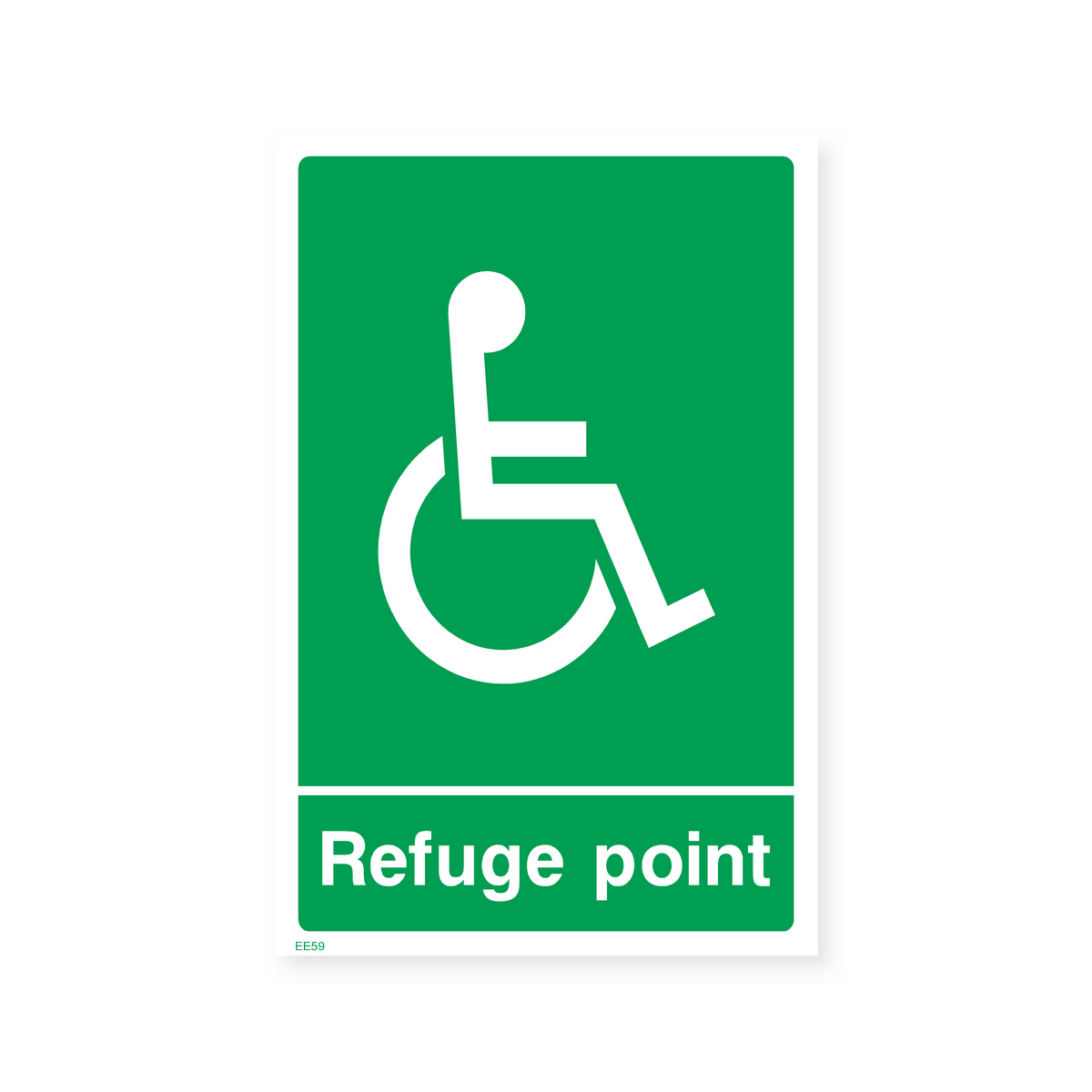 Refuge Point Sign – Safety Signs & Stickers