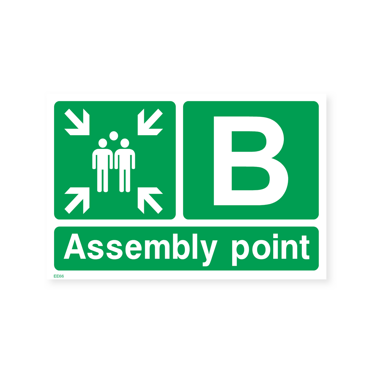 Assembly Point B Sign – Safety Signs & Stickers