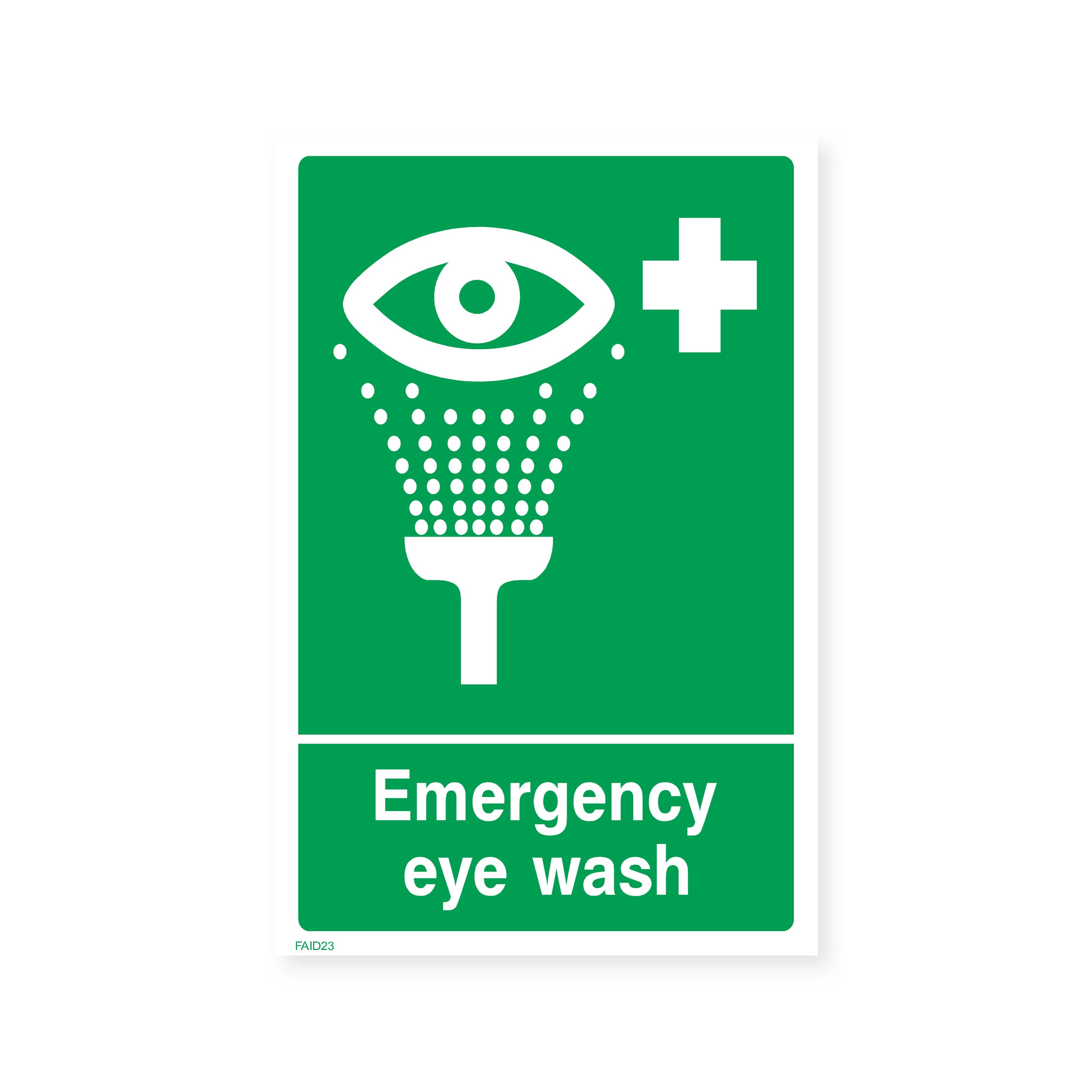 Emergency Eye Wash Sign – Safety Signs & Stickers