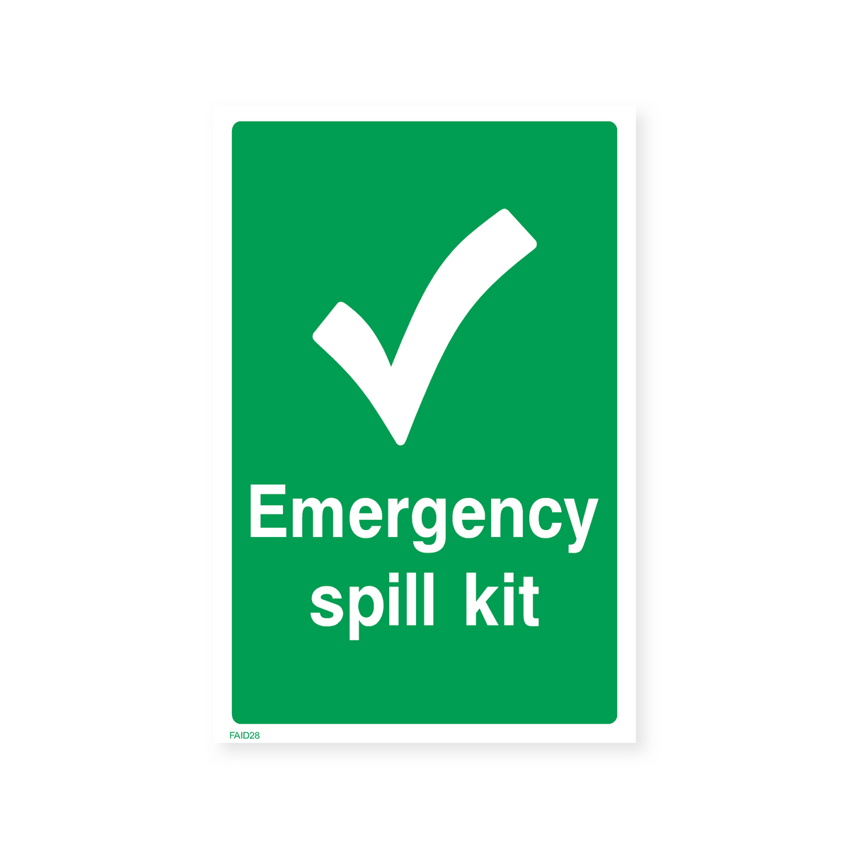 Emergency Spill Kit Sign – Safety Signs & Stickers