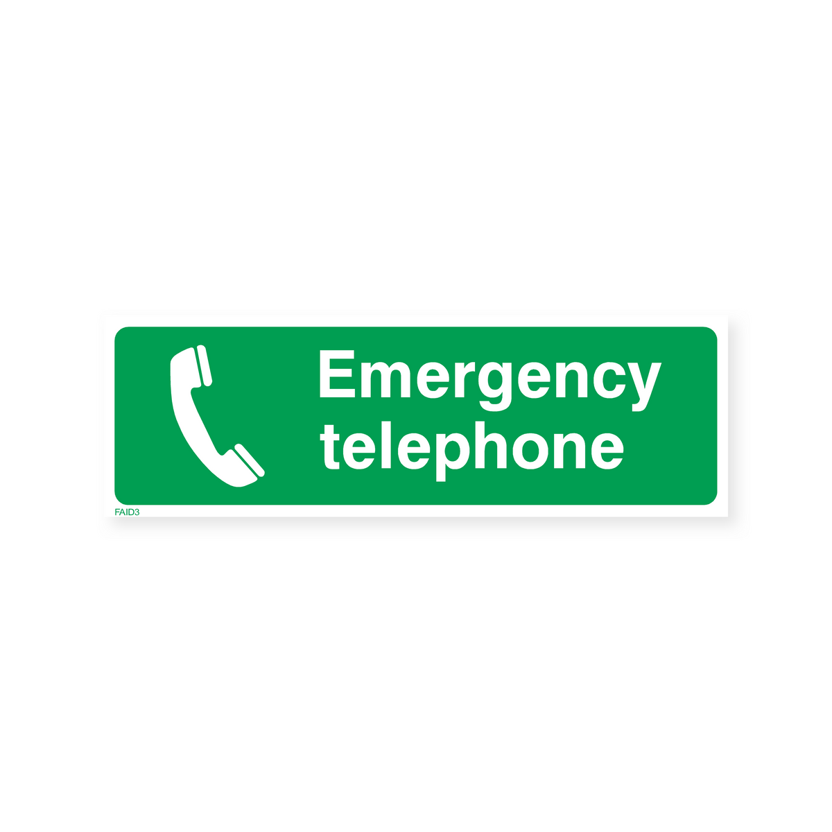 Emergency Telephone Sign – Safety Signs & Stickers