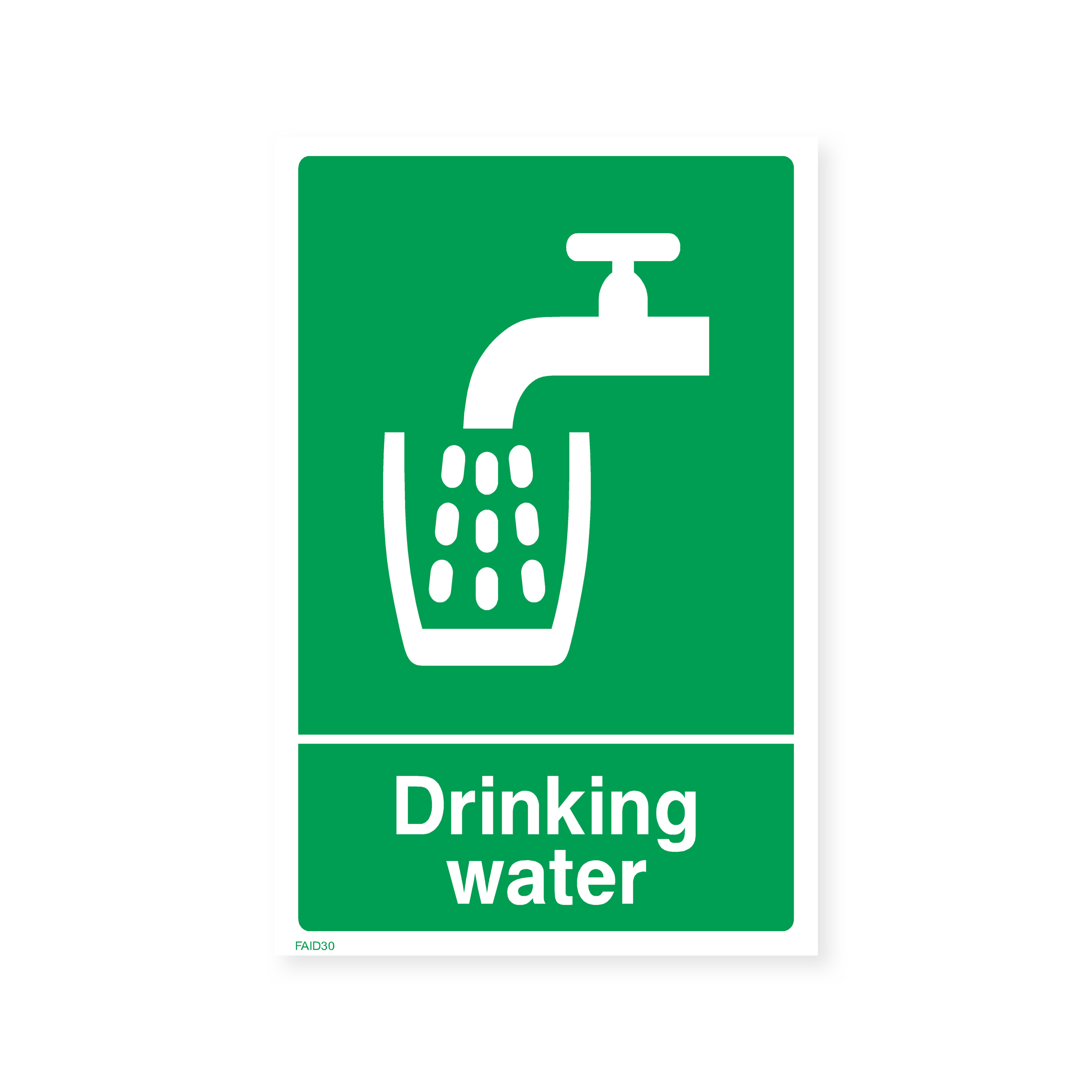Drinking Water Sign – Safety Signs & Stickers