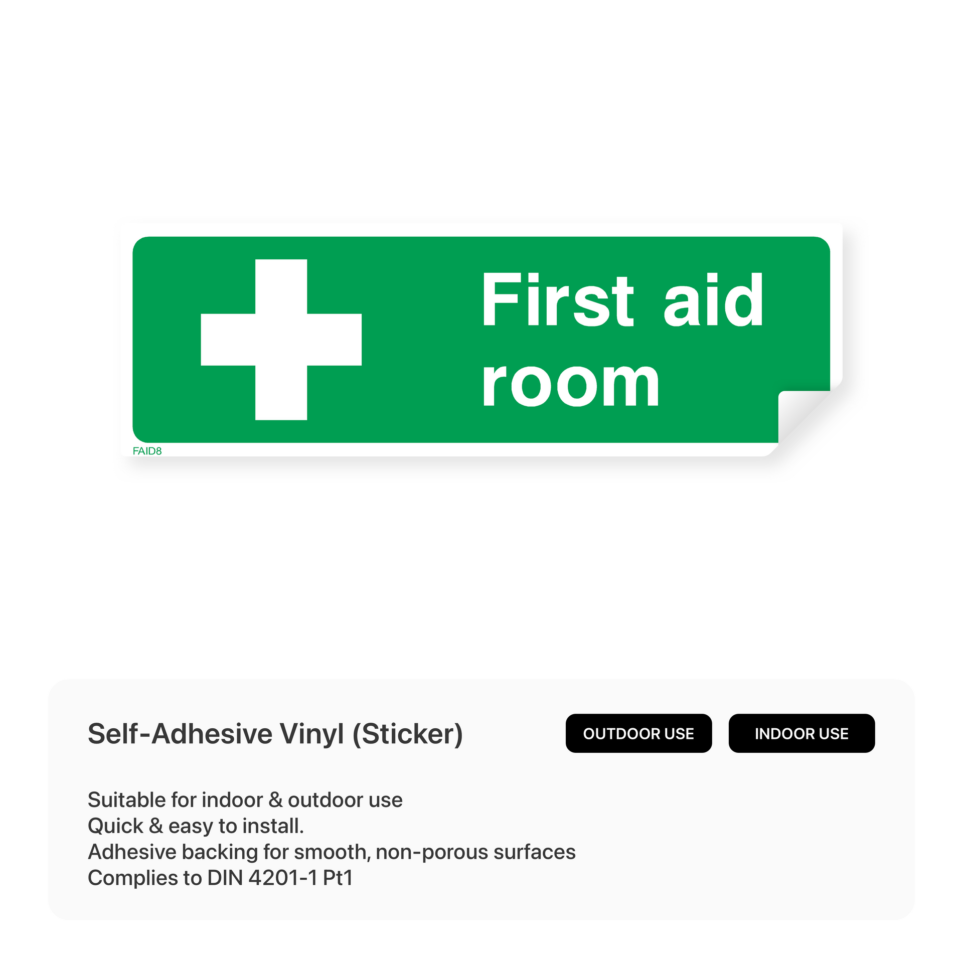 First Aid Room Sign – Safety Signs & Stickers
