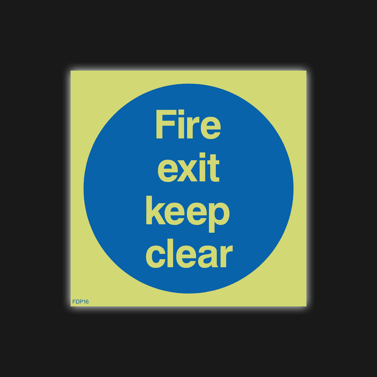 Fire Exit Keep Clear Sign – Safety Signs & Stickers