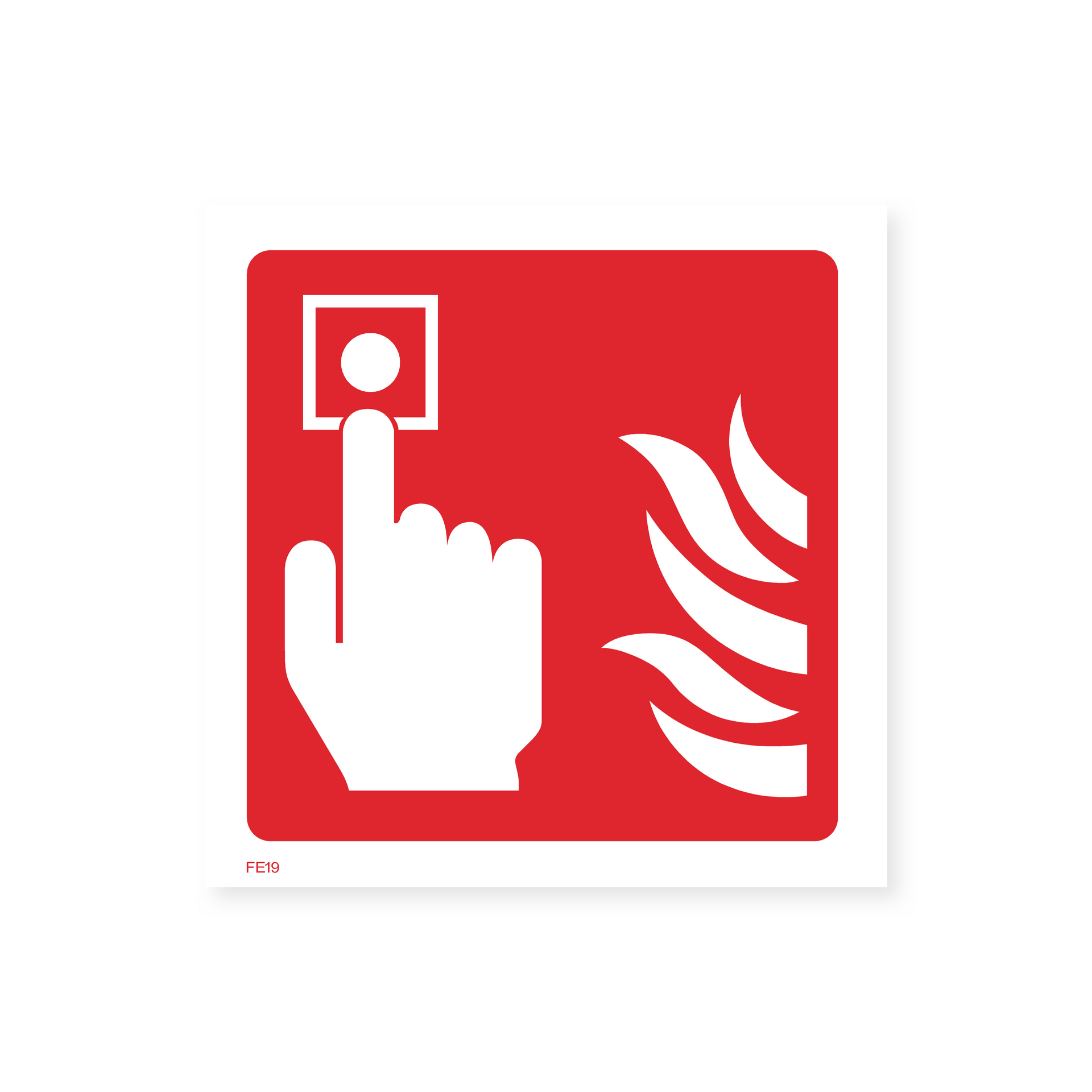 Fire Alarm Call Point Symbol Sign – Safety Signs & Stickers