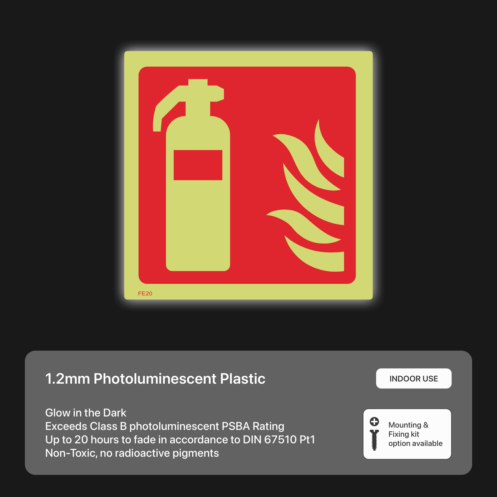 Fire Extinguisher Symbol Sign – Safety Signs & Stickers