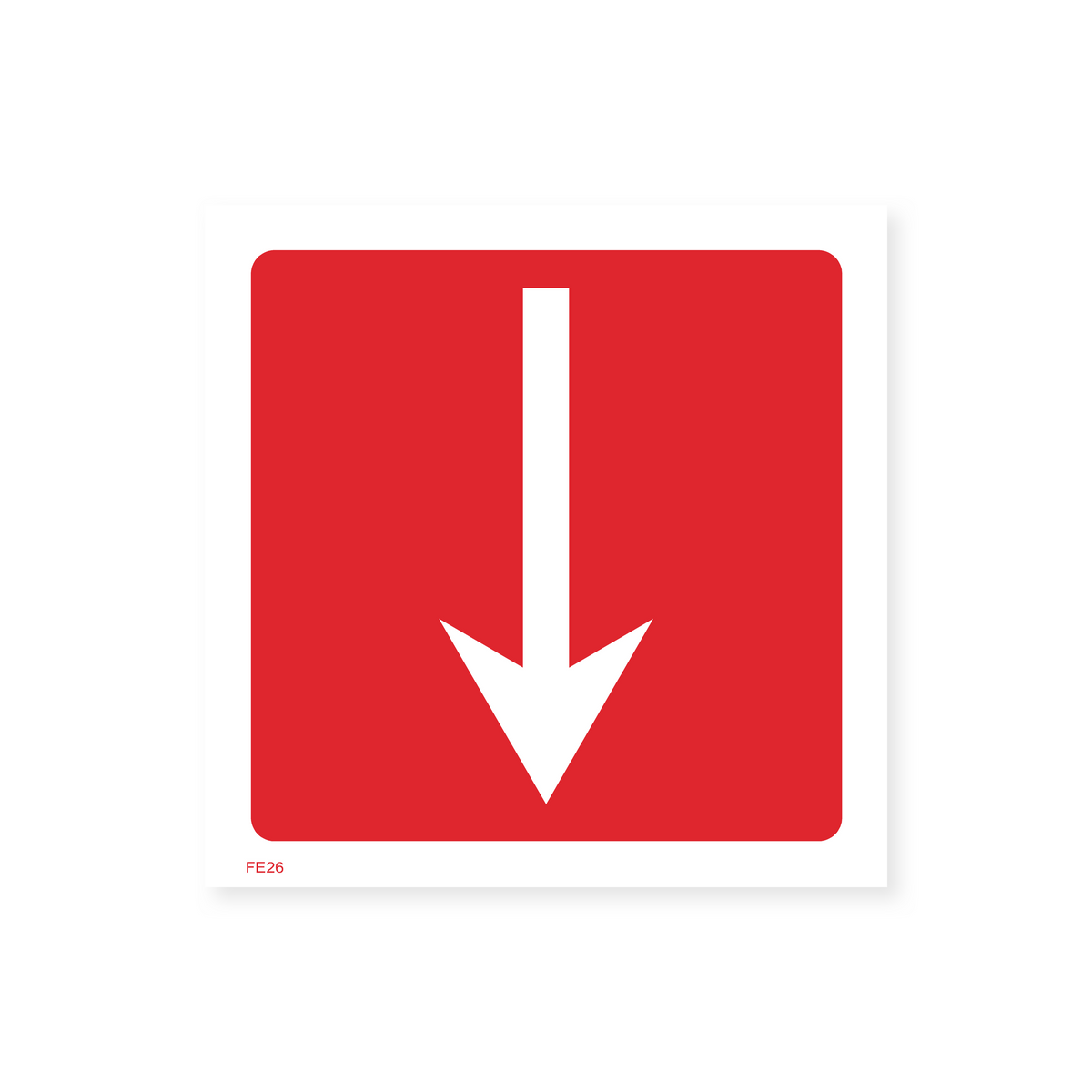 Arrow Down Sign – Safety Signs & Stickers