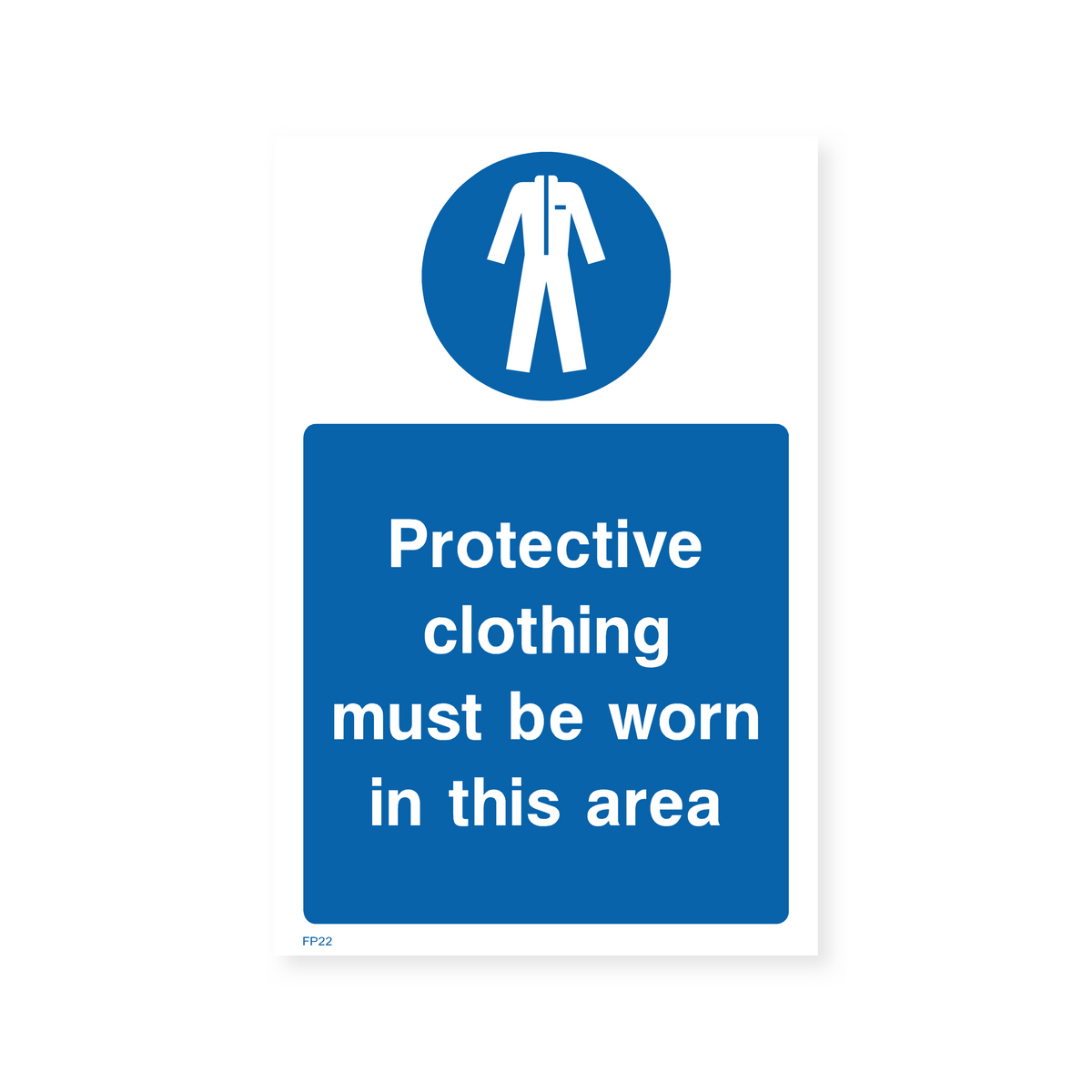 Protective Clothing Must Be Worn Sign – Safety Signs & Stickers