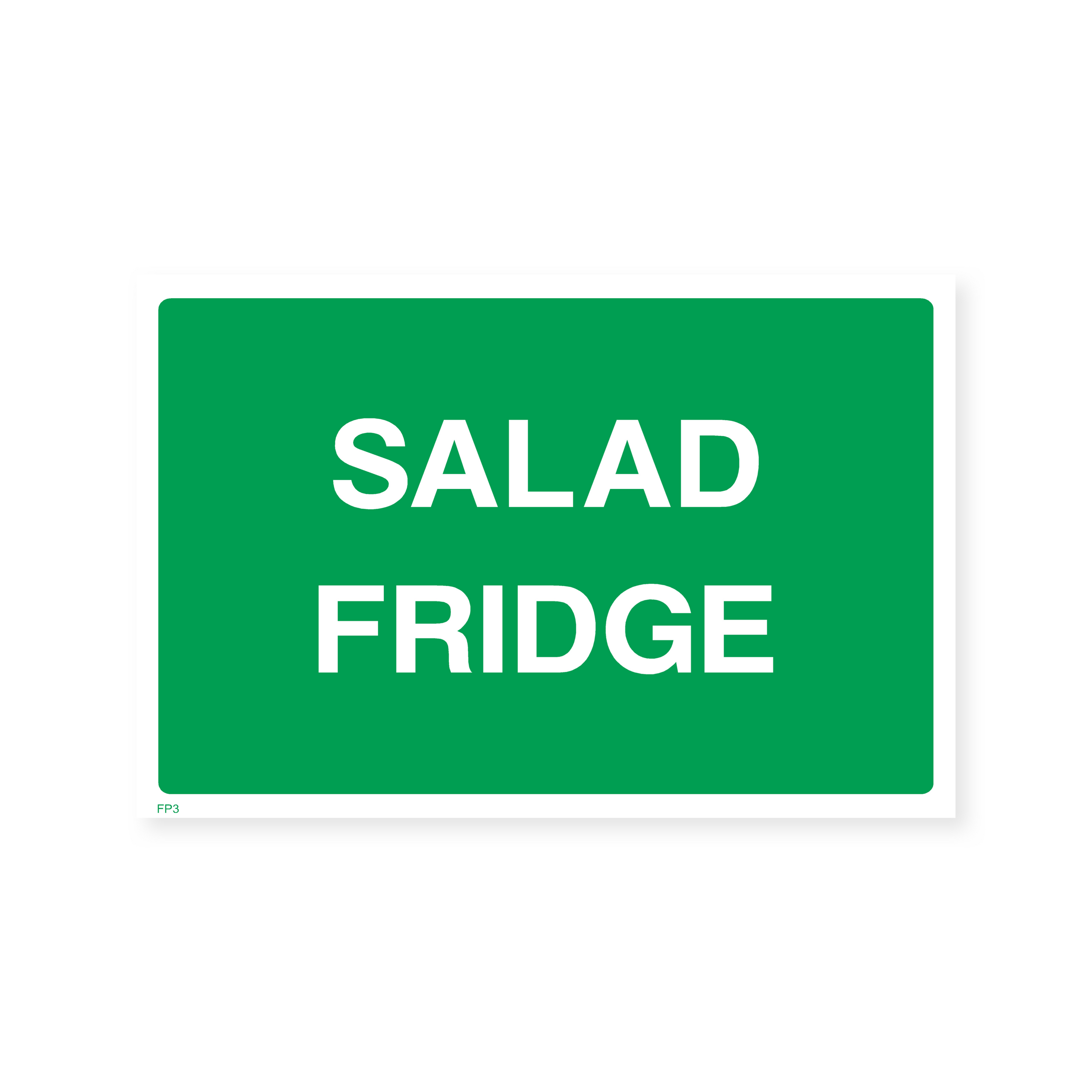 Salad Fridge Sign – Safety Signs & Stickers