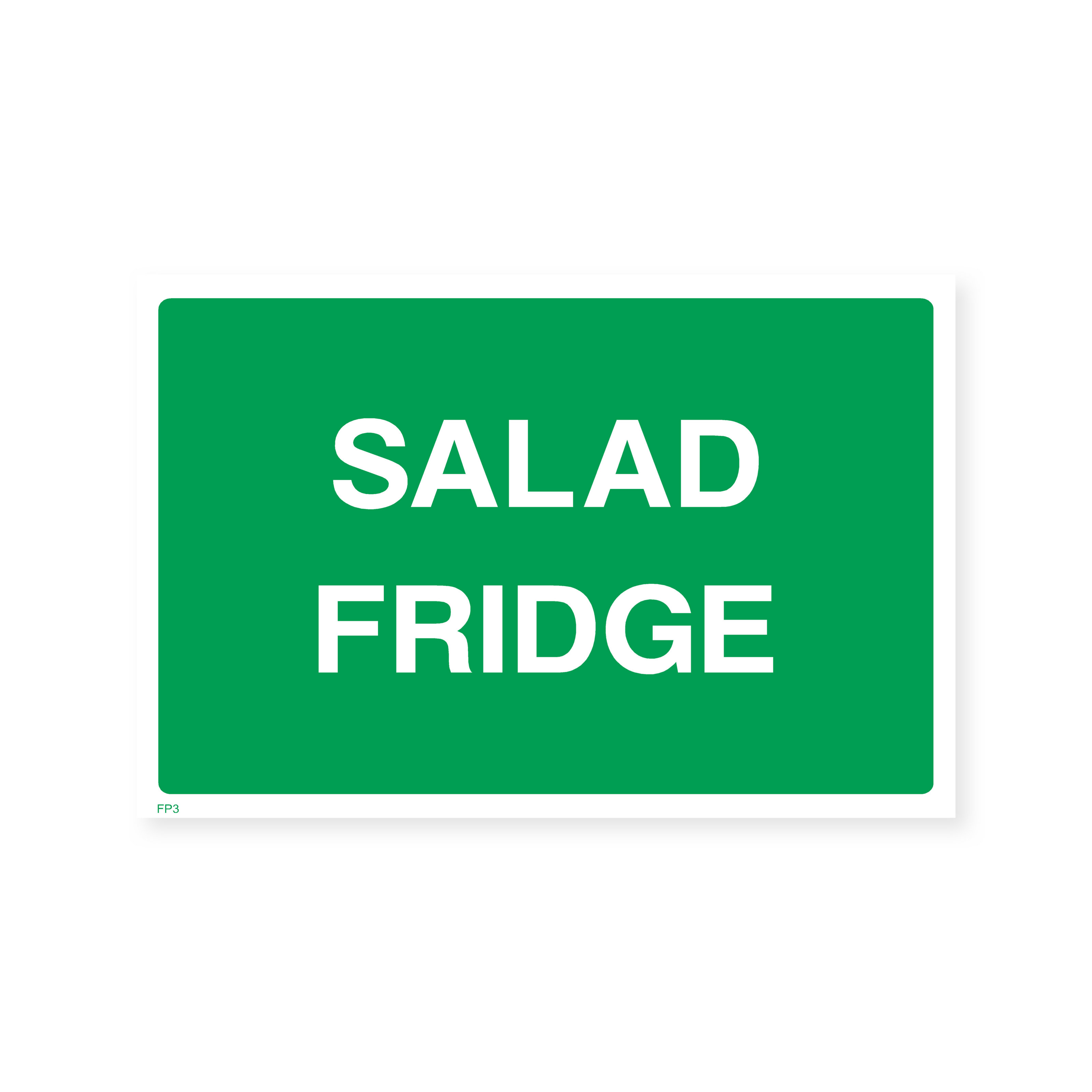 Salad Fridge Sign – Safety Signs & Stickers