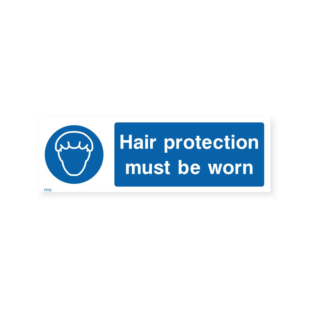 Hair Protection Must Be Worn Sign – Safety Signs & Stickers