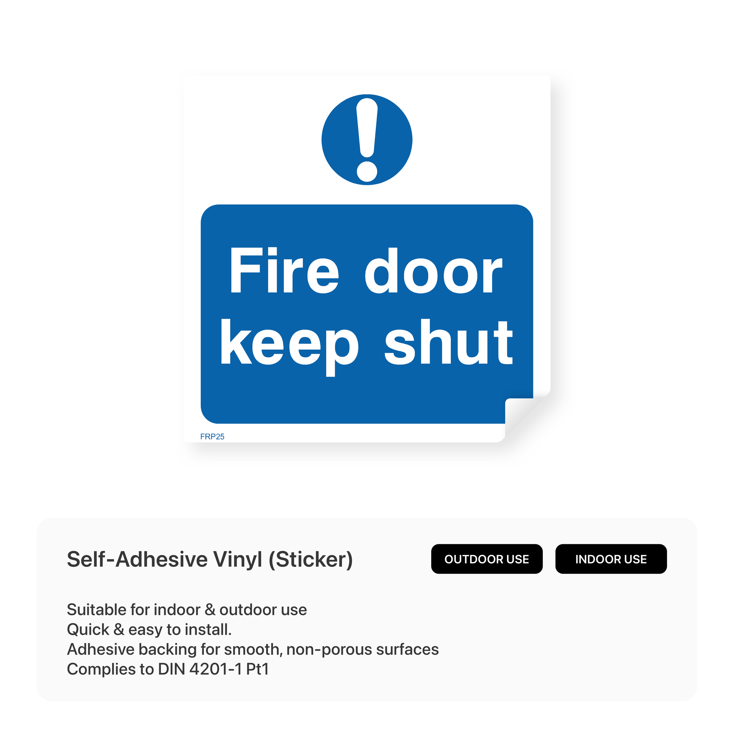 Door Signs – Safety Signs & Stickers