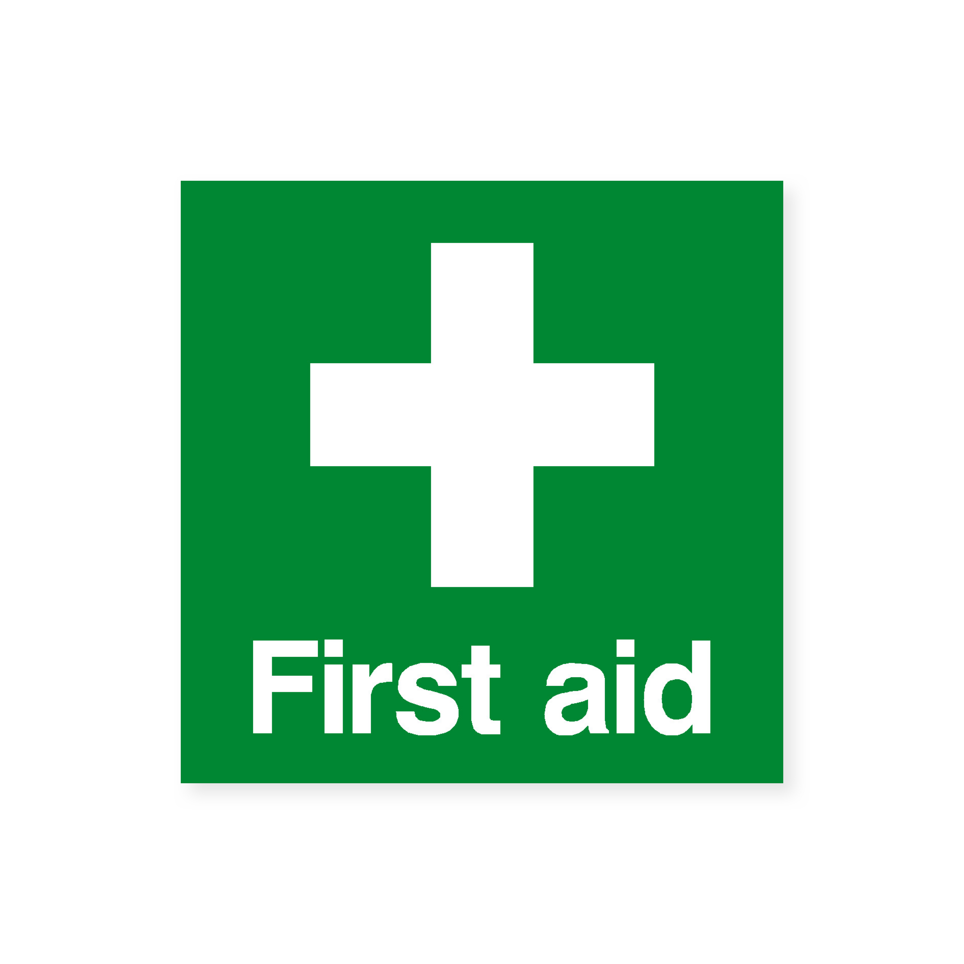 First Aid Symbol Sign – Safety Signs & Stickers