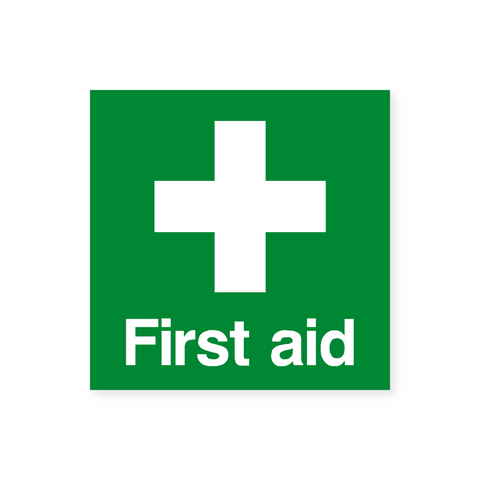 First Aid Symbol Sign – Safety Signs & Stickers