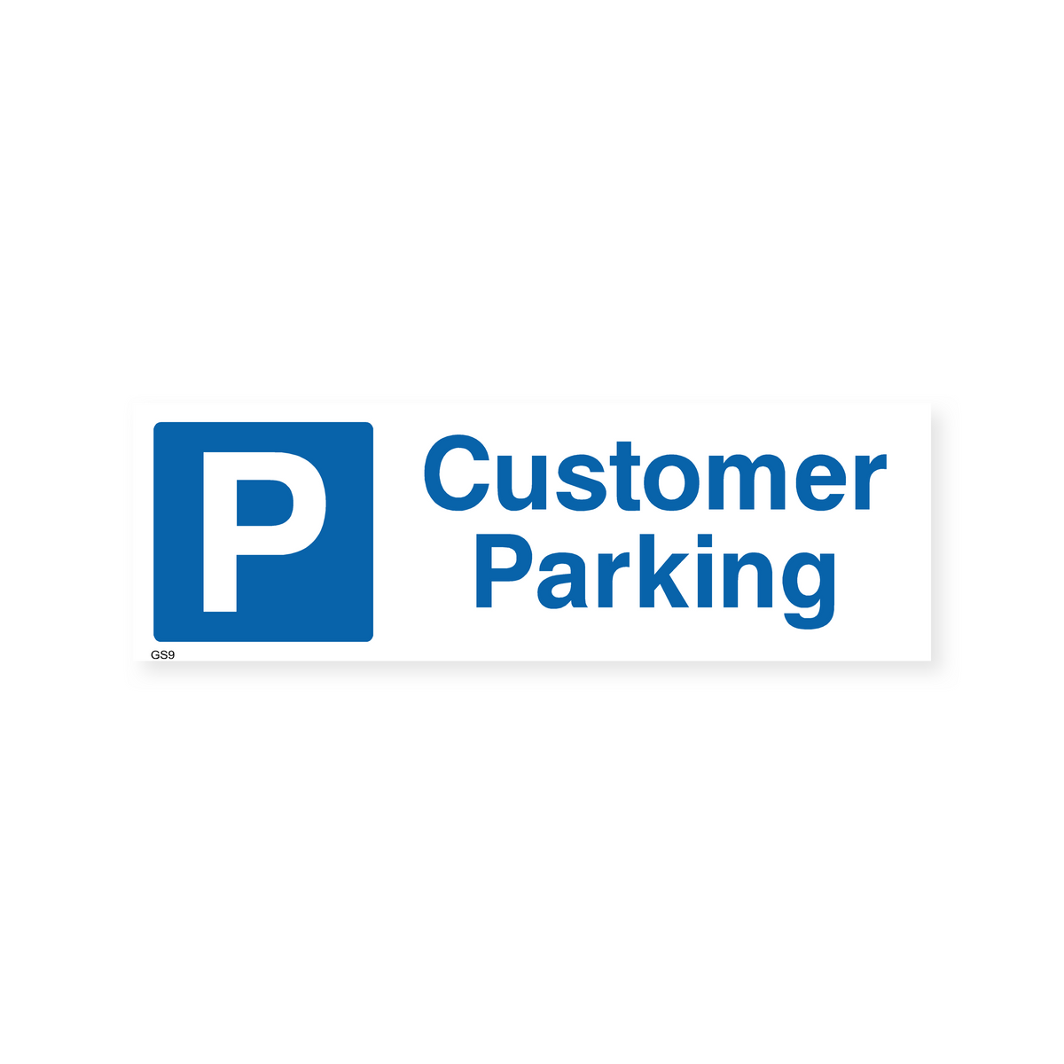 Customer Parking Sign – Safety Signs & Stickers