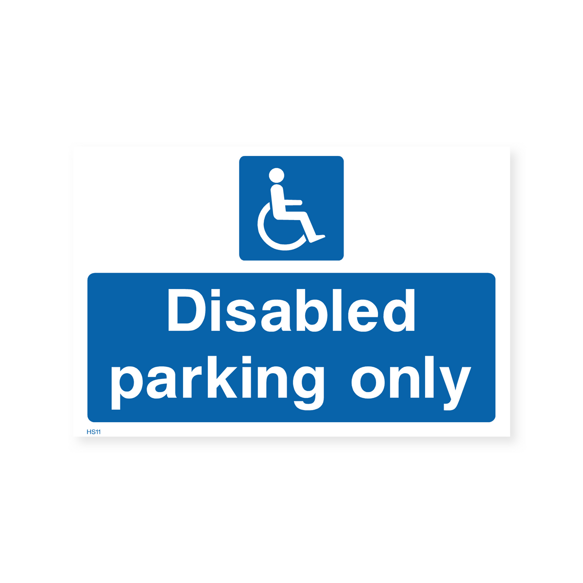Disabled Parking Only Sign – Safety Signs & Stickers
