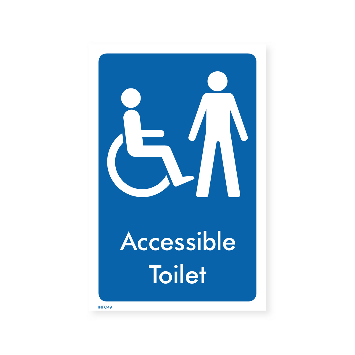 Accessible Toilet Sign – Safety Signs & Stickers