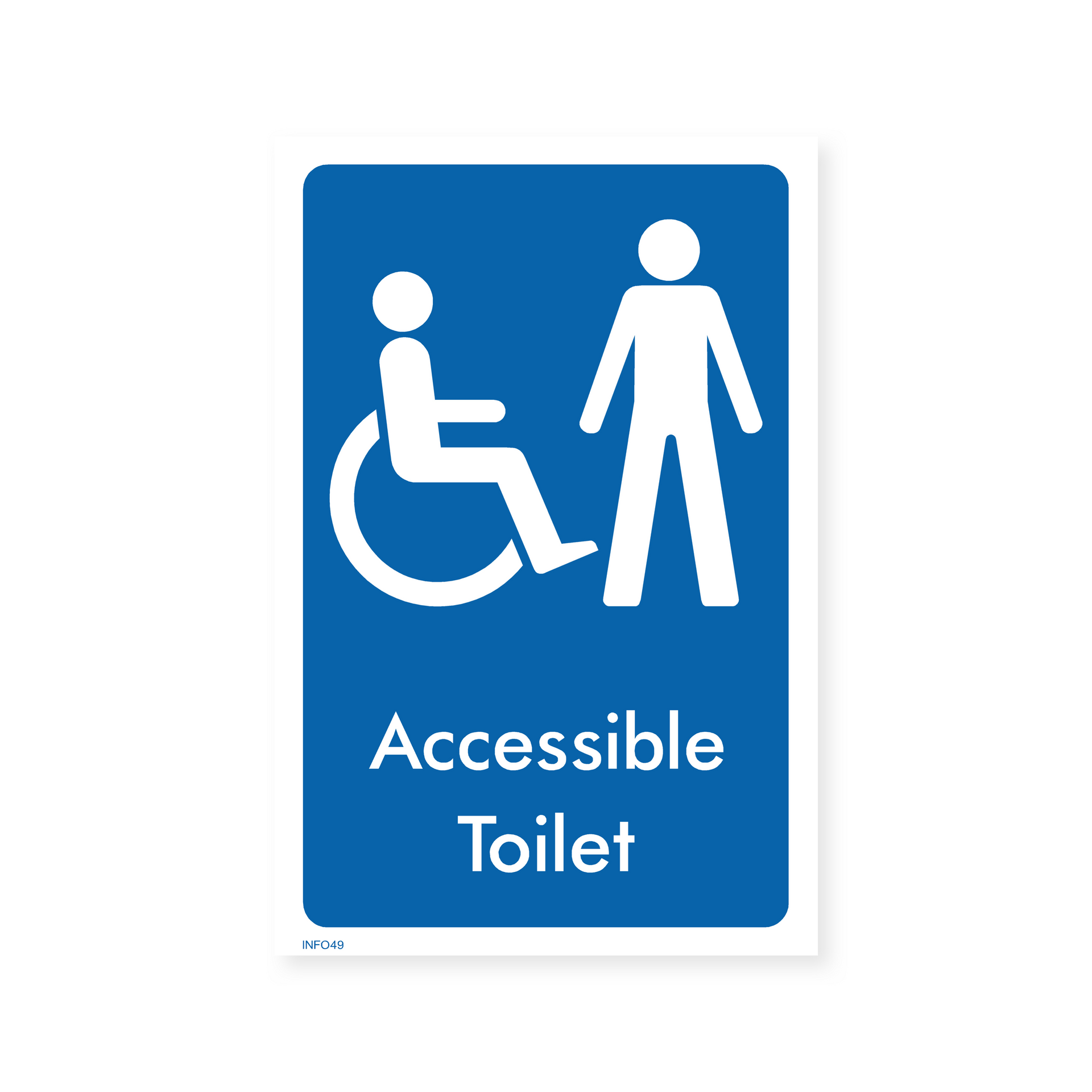 Accessible Toilet Sign – Safety Signs & Stickers