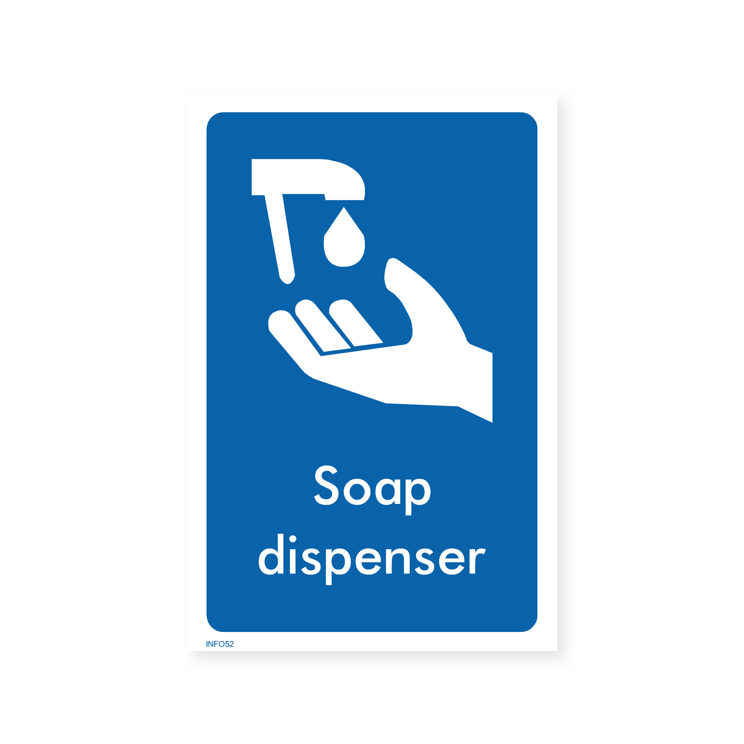 Soap Dispenser Sign – Safety Signs & Stickers