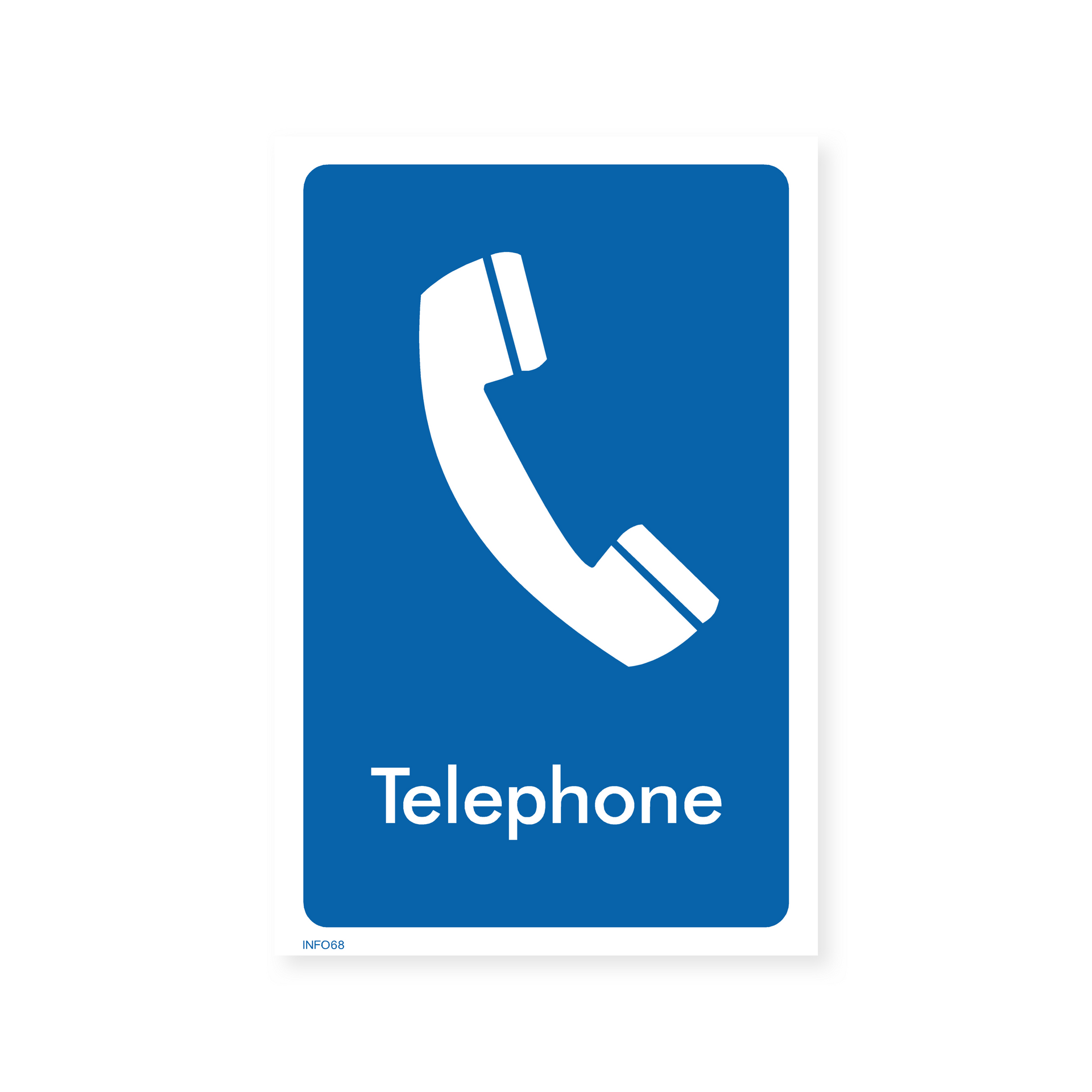 Telephone Sign – Safety Signs & Stickers