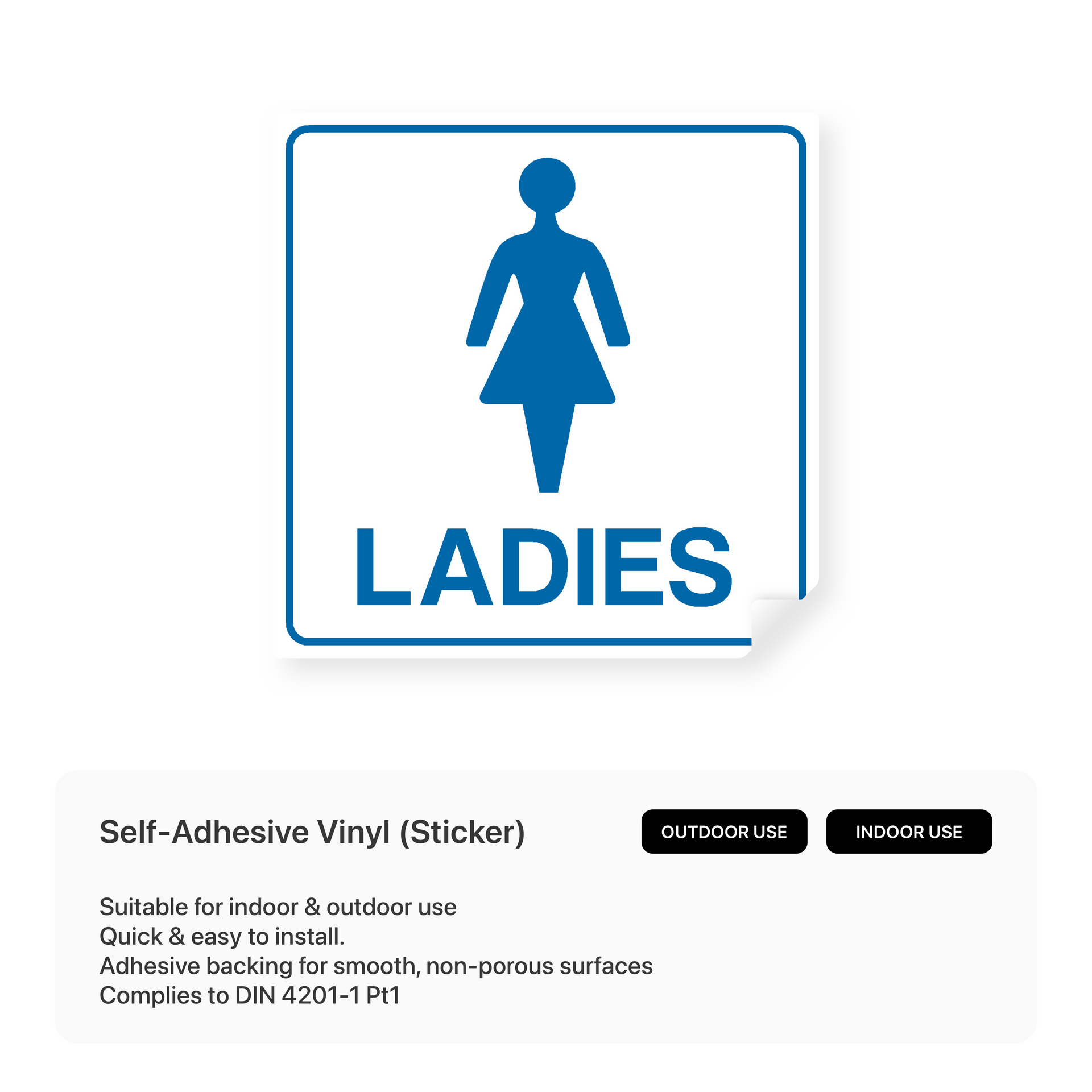 Toilets – Safety Signs & Stickers