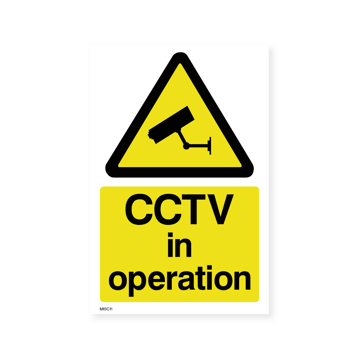 CCTV in Operation Sign – Safety Signs & Stickers