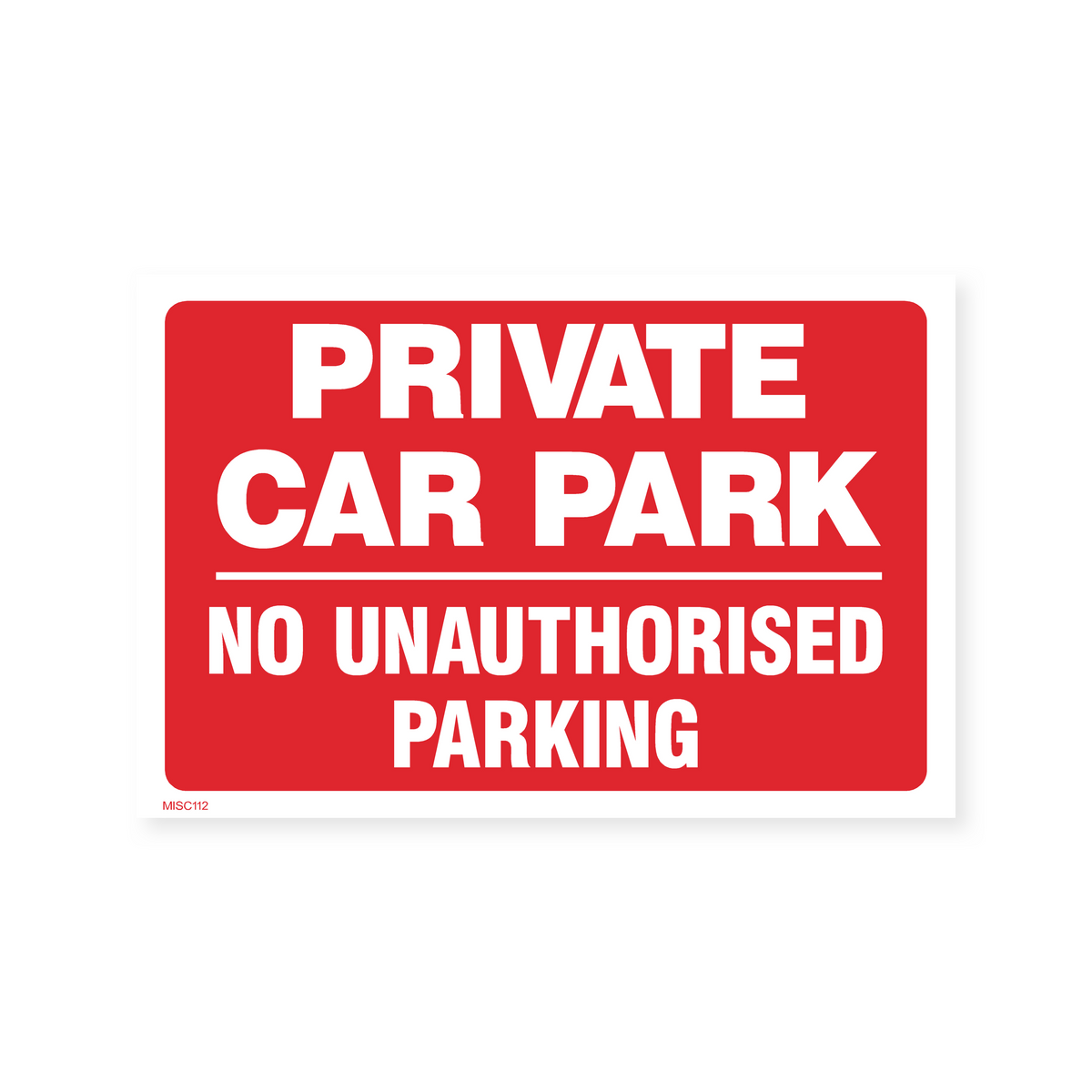 Private Car Park Sign – Safety Signs & Stickers