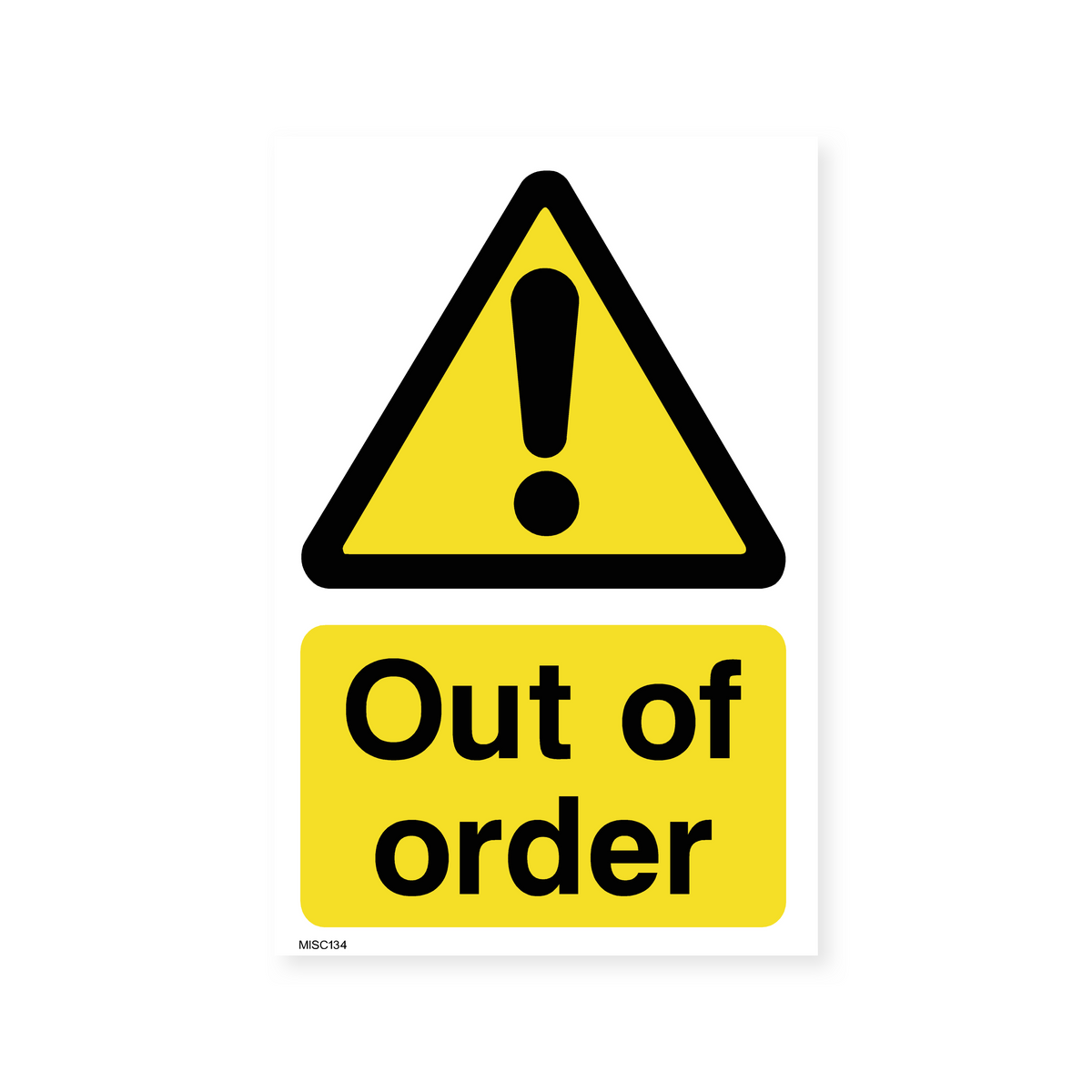 Out of Order Sign – Safety Signs & Stickers
