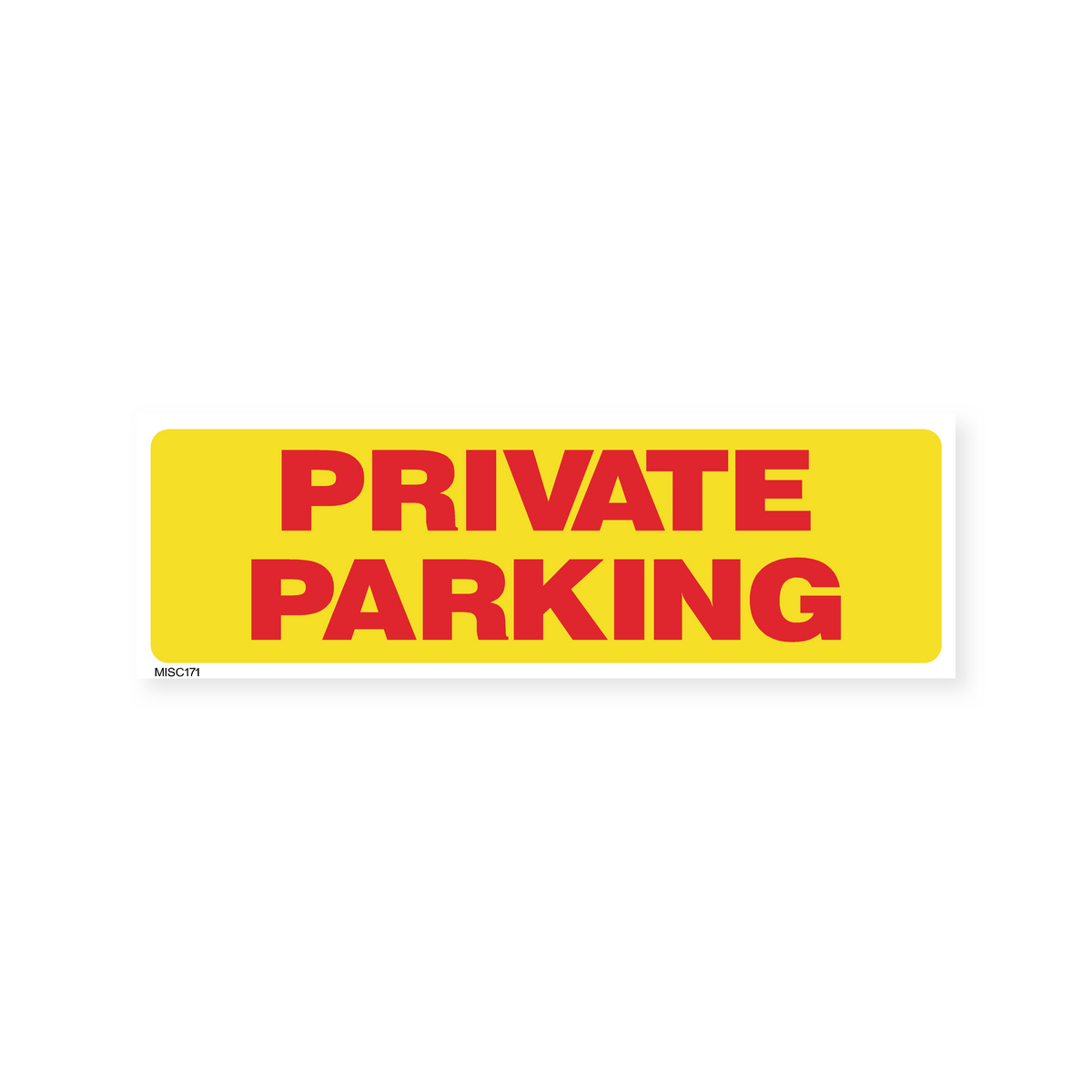 Private Parking Sign – Safety Signs & Stickers