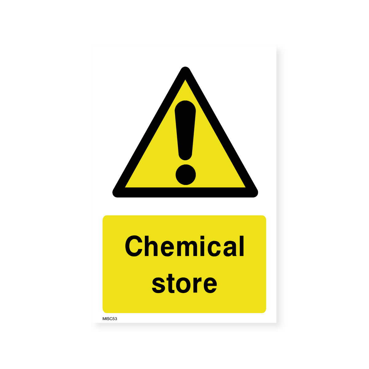 Chemical Store Sign – Safety Signs & Stickers